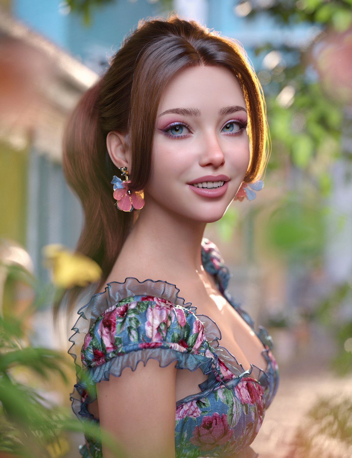Addy Ninna and Expressions for Genesis 9 | Daz 3D