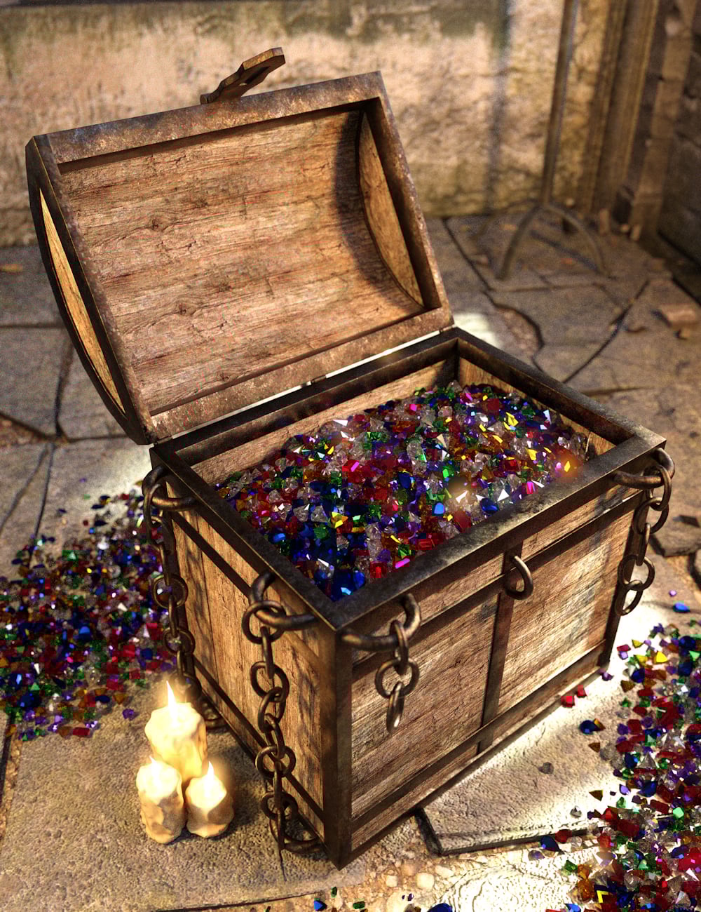 Medieval Chests 2 | Daz 3D