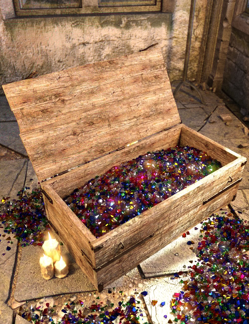 Medieval Chests 2 | Daz 3D
