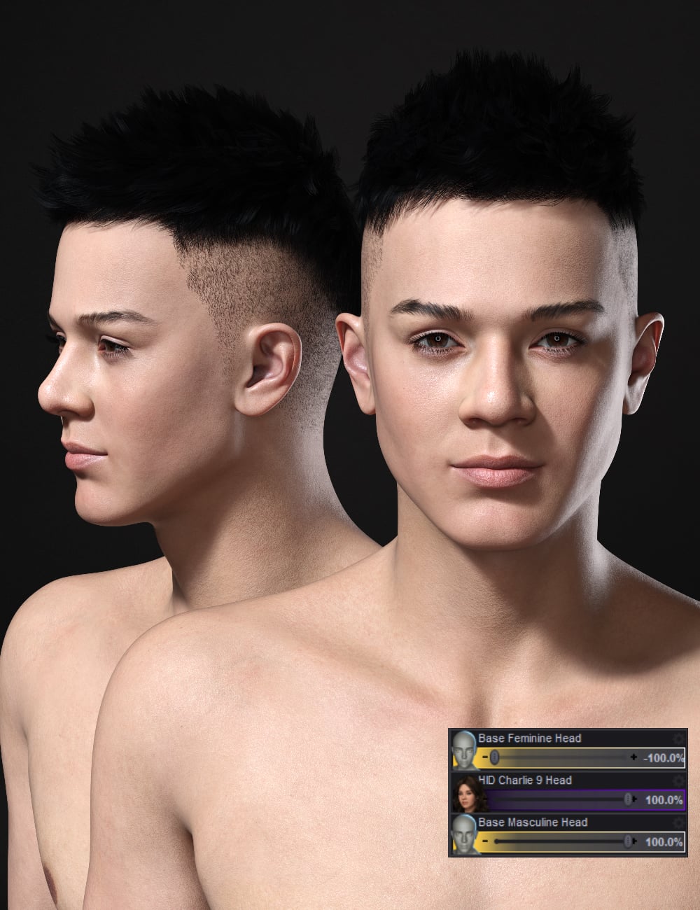 HID Charlie for Genesis 9 | Daz 3D