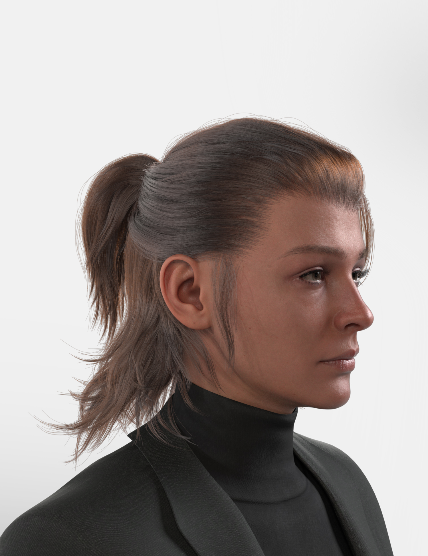 dForce XYZ Xu Hair for Genesis 9 | Daz 3D