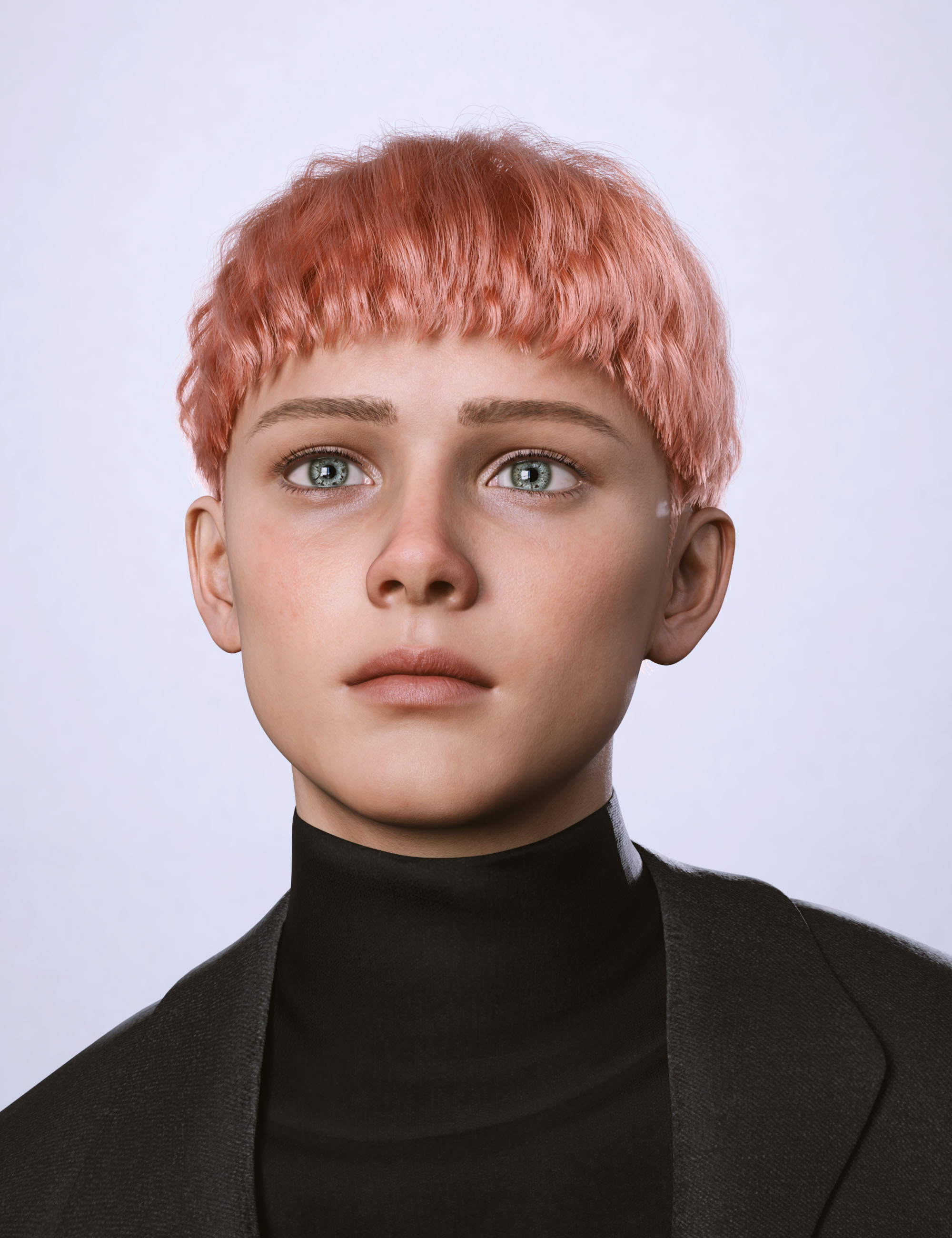 dForce AK Bookish Hair for Genesis 9 | Daz 3D