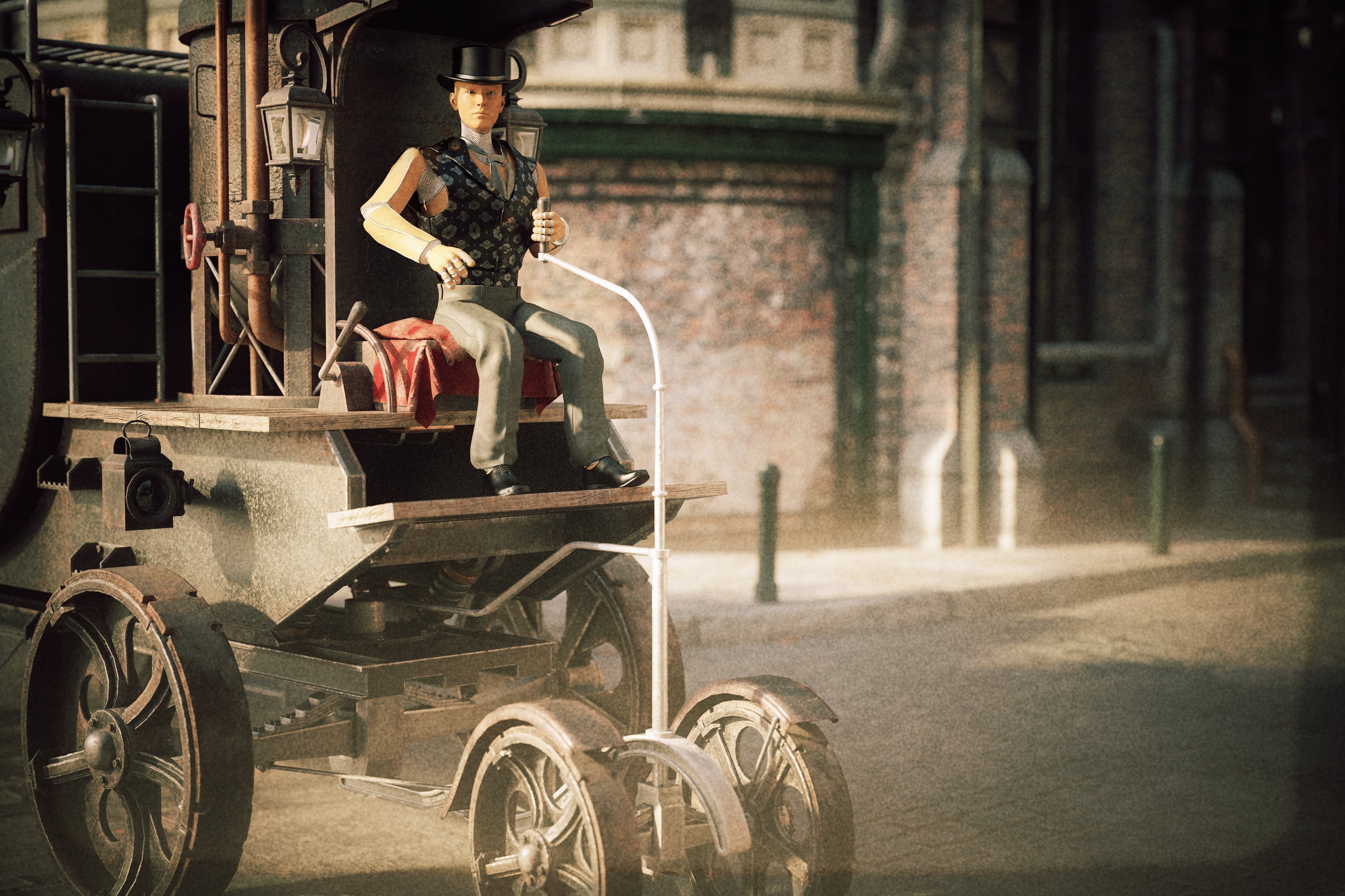 Oso Robot Worker for Genesis 9 | Daz 3D