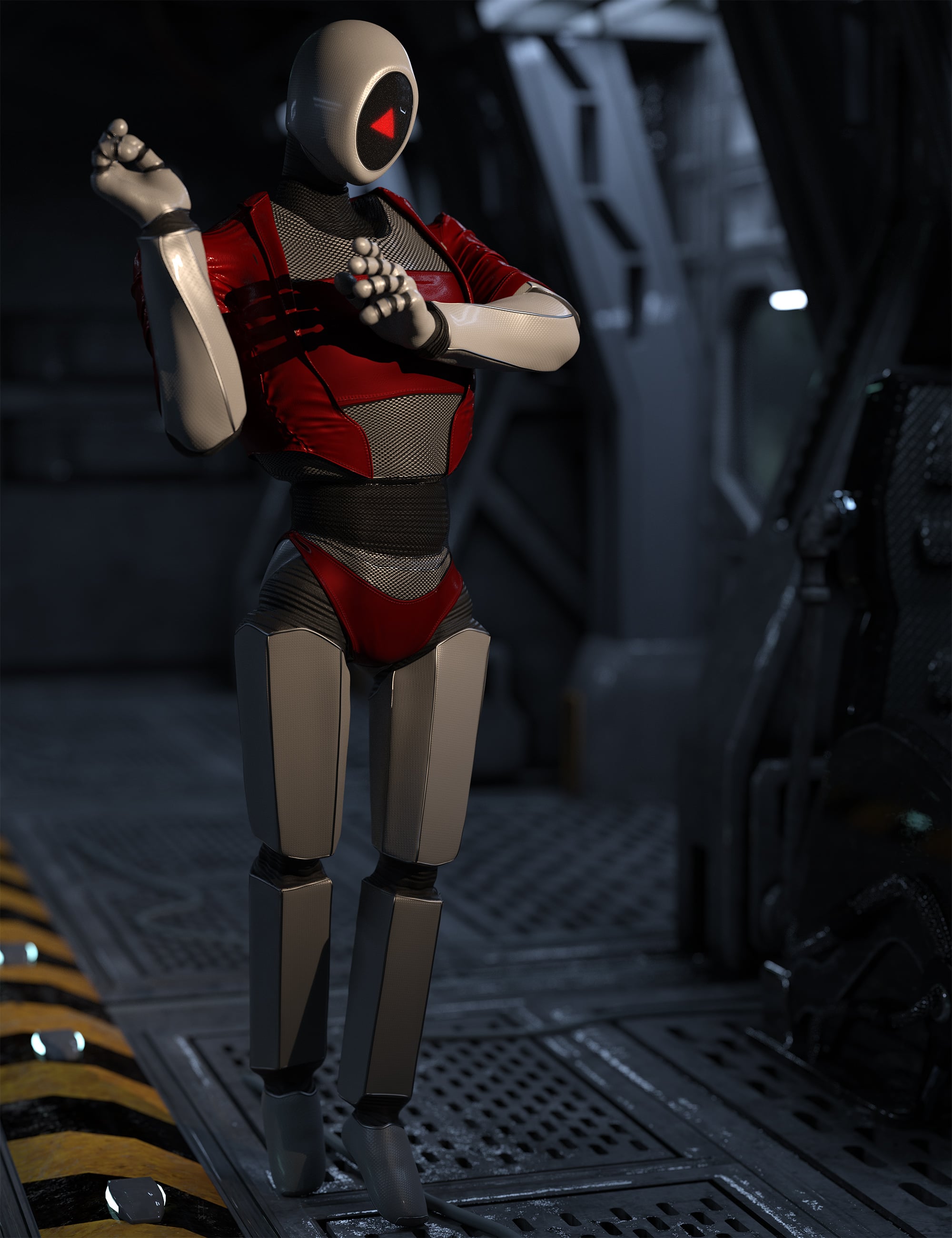 Oso Robot Worker for Genesis 9 | Daz 3D