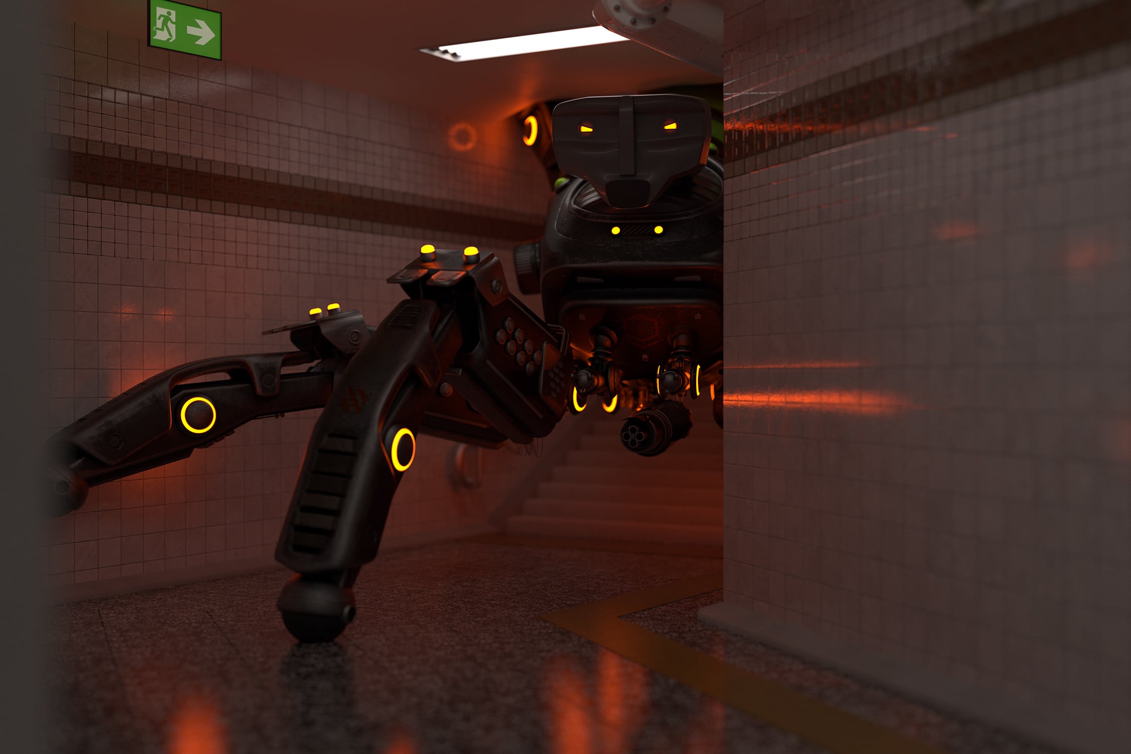 Oso Robot Worker for Genesis 9 | Daz 3D