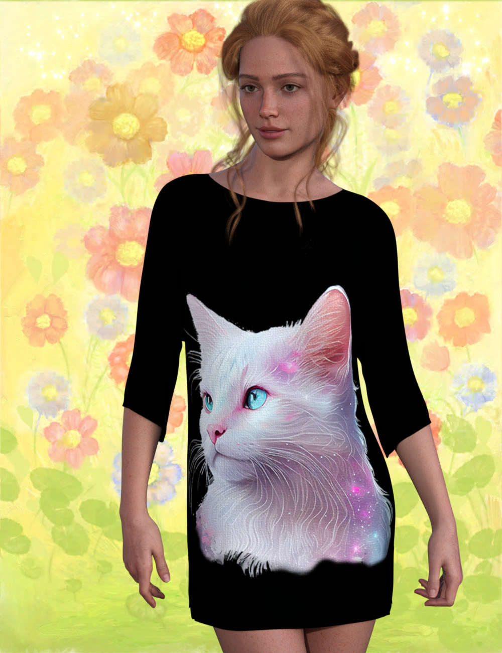 SIC Candy - a dForce Tee for Genesis 9 | Daz 3D