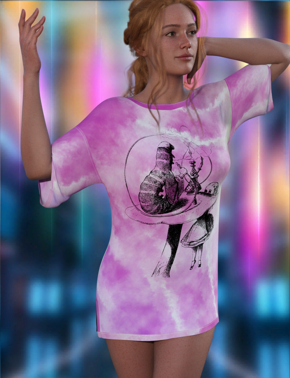 SIC Candy - a dForce Tee for Genesis 9 | Daz 3D