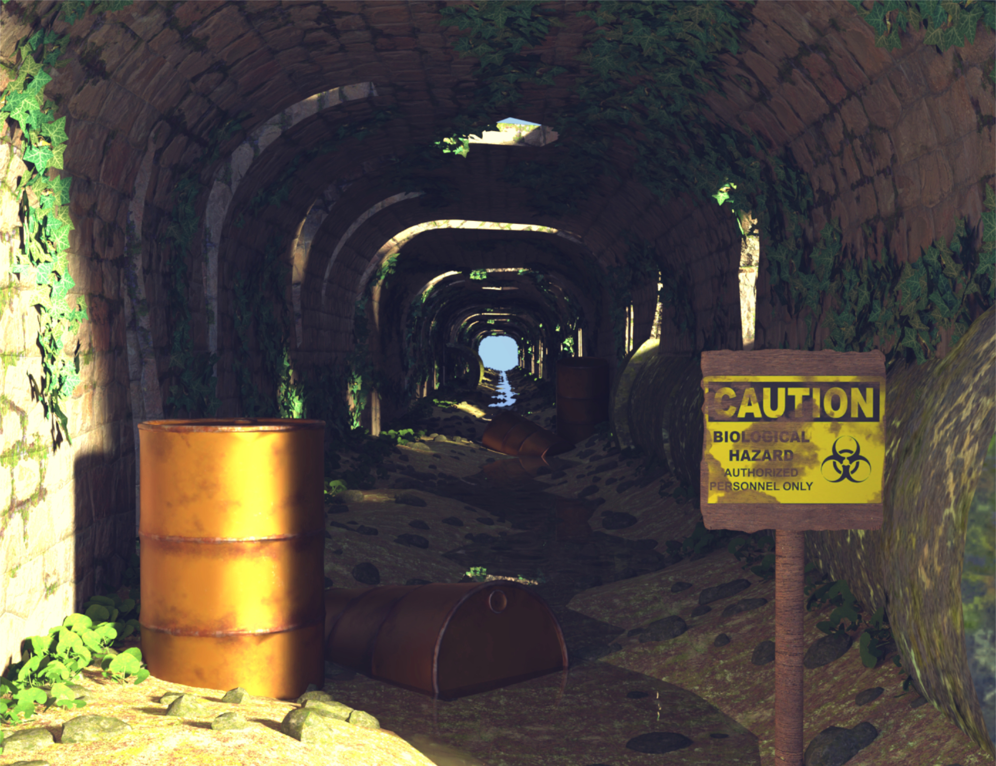 AP Stone Tunnel | Daz 3D
