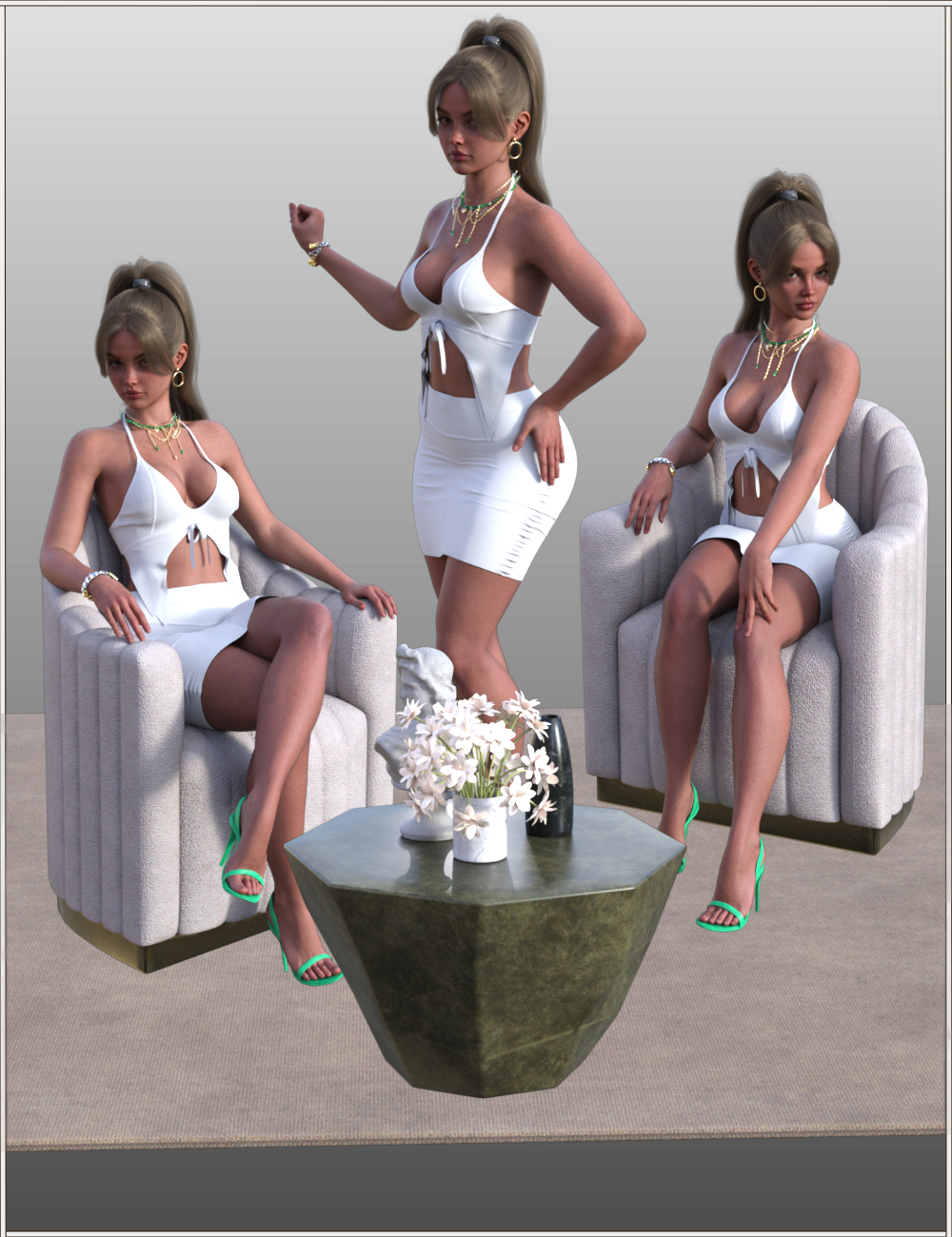 FG Luxury Basement Bundle | Daz 3D
