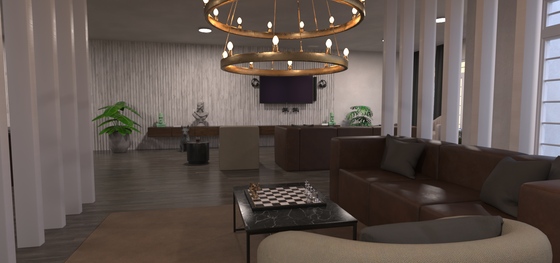 FG Luxury Basement Bundle | Daz 3D