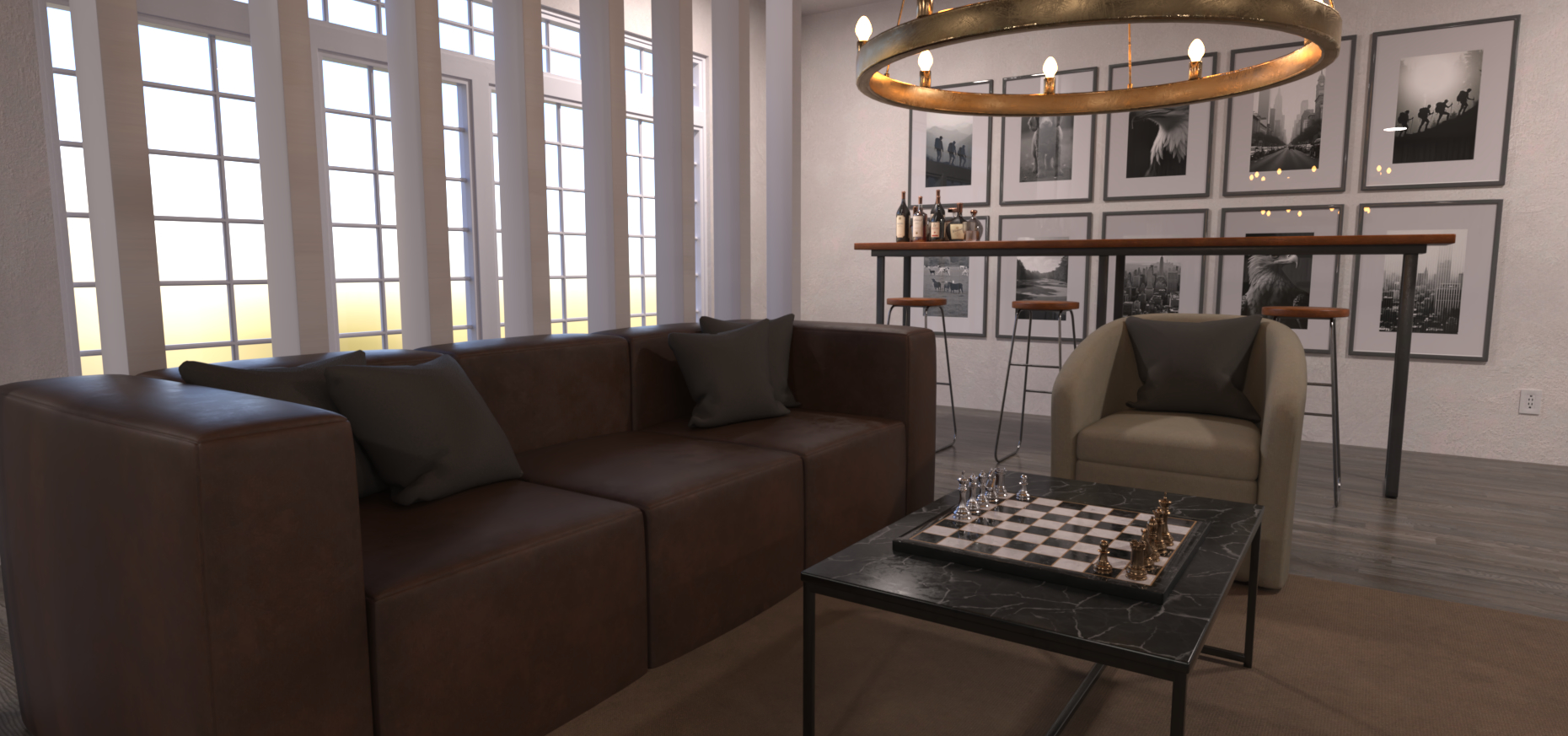FG Luxury Basement Bundle | Daz 3D