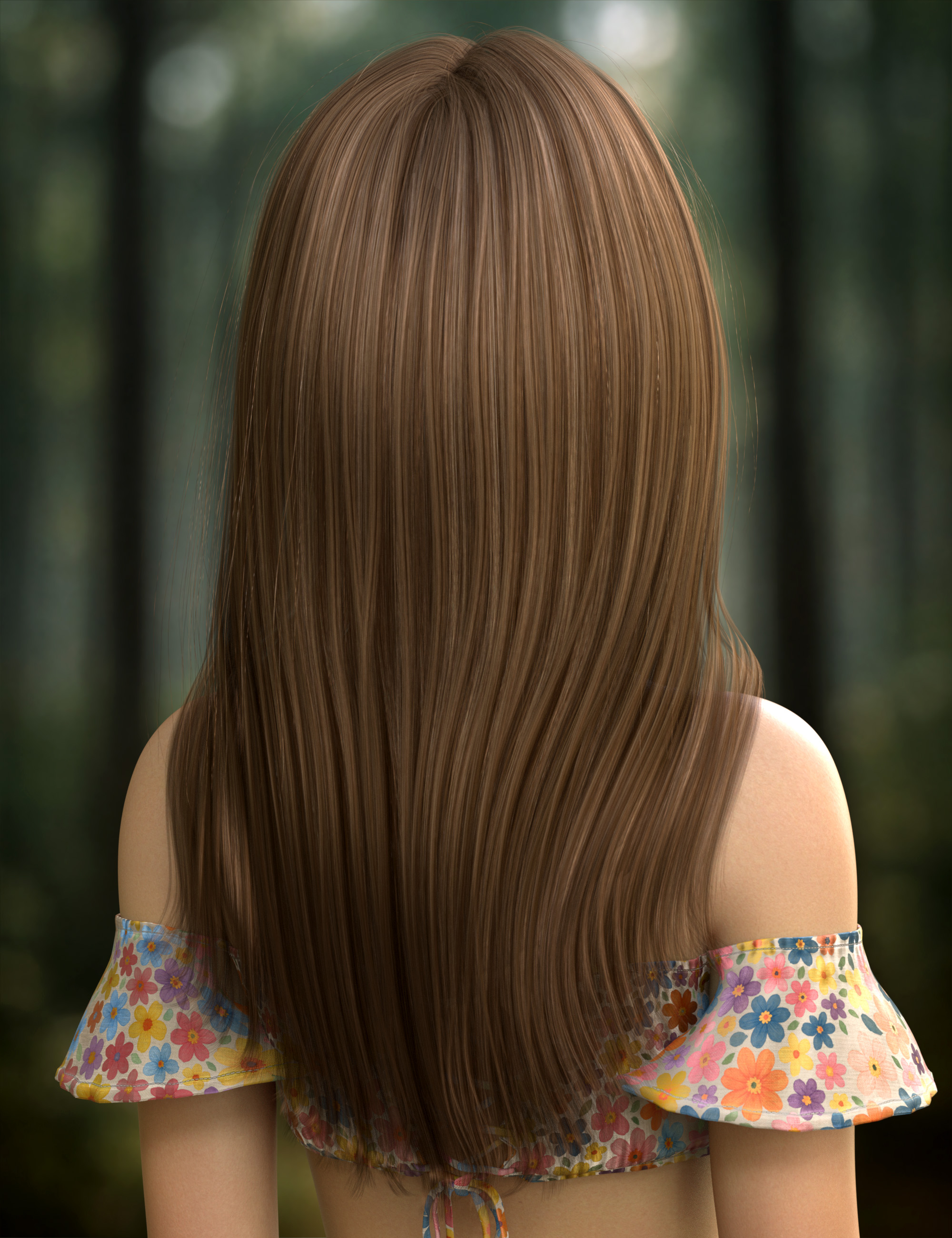 Nikki Female Hair for Genesis 9 | Daz 3D
