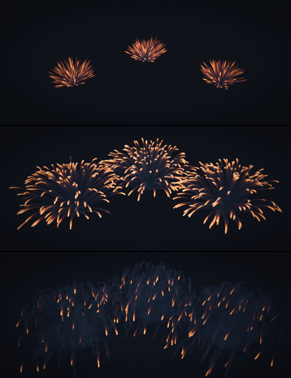 VDB Animate - Aerial Fireworks | Daz 3D