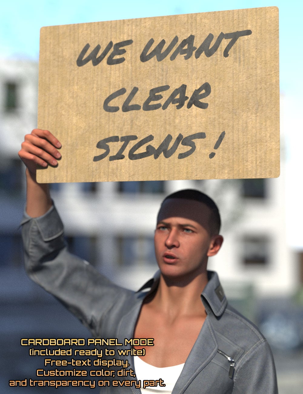 Wayfinder Sign Generator | Daz 3D