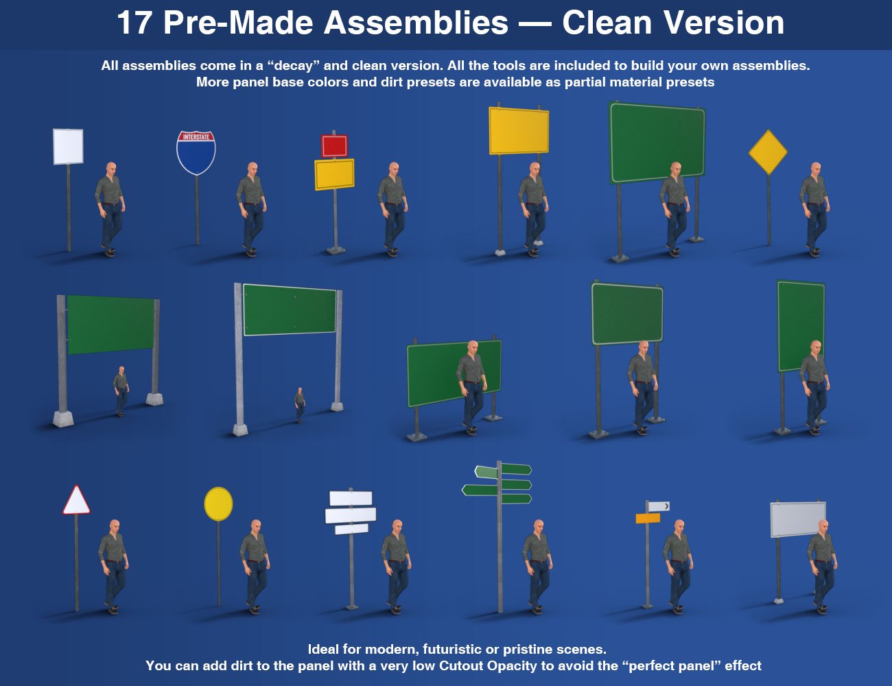 Wayfinder Sign Generator | Daz 3D