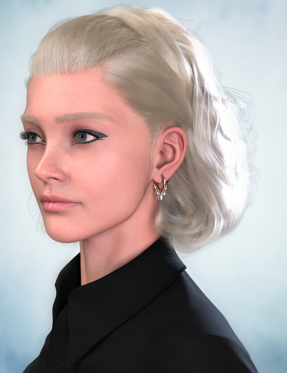 dForce Janise Hair Expansion | Daz 3D