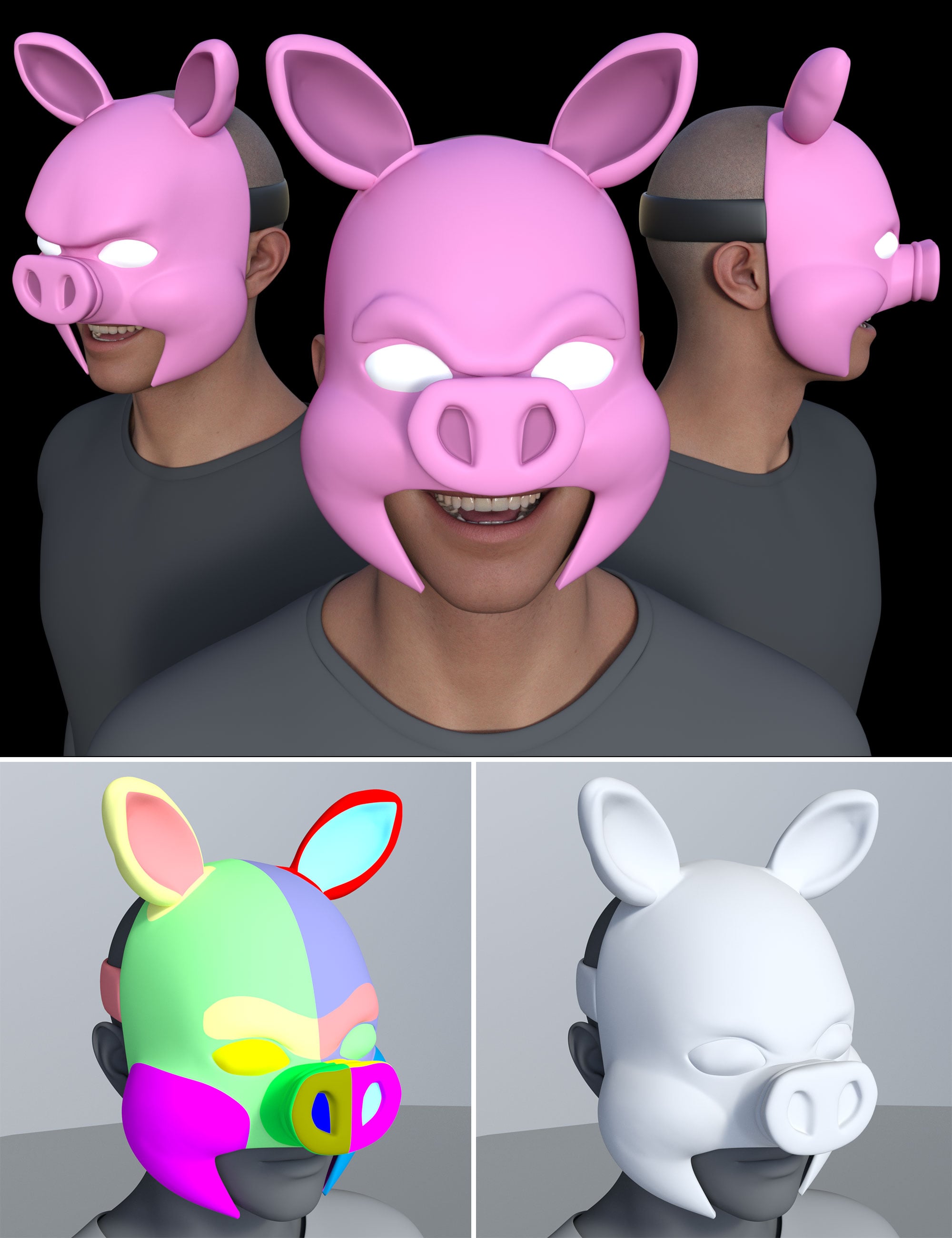 Mask 018 MMKBProps | Daz 3D