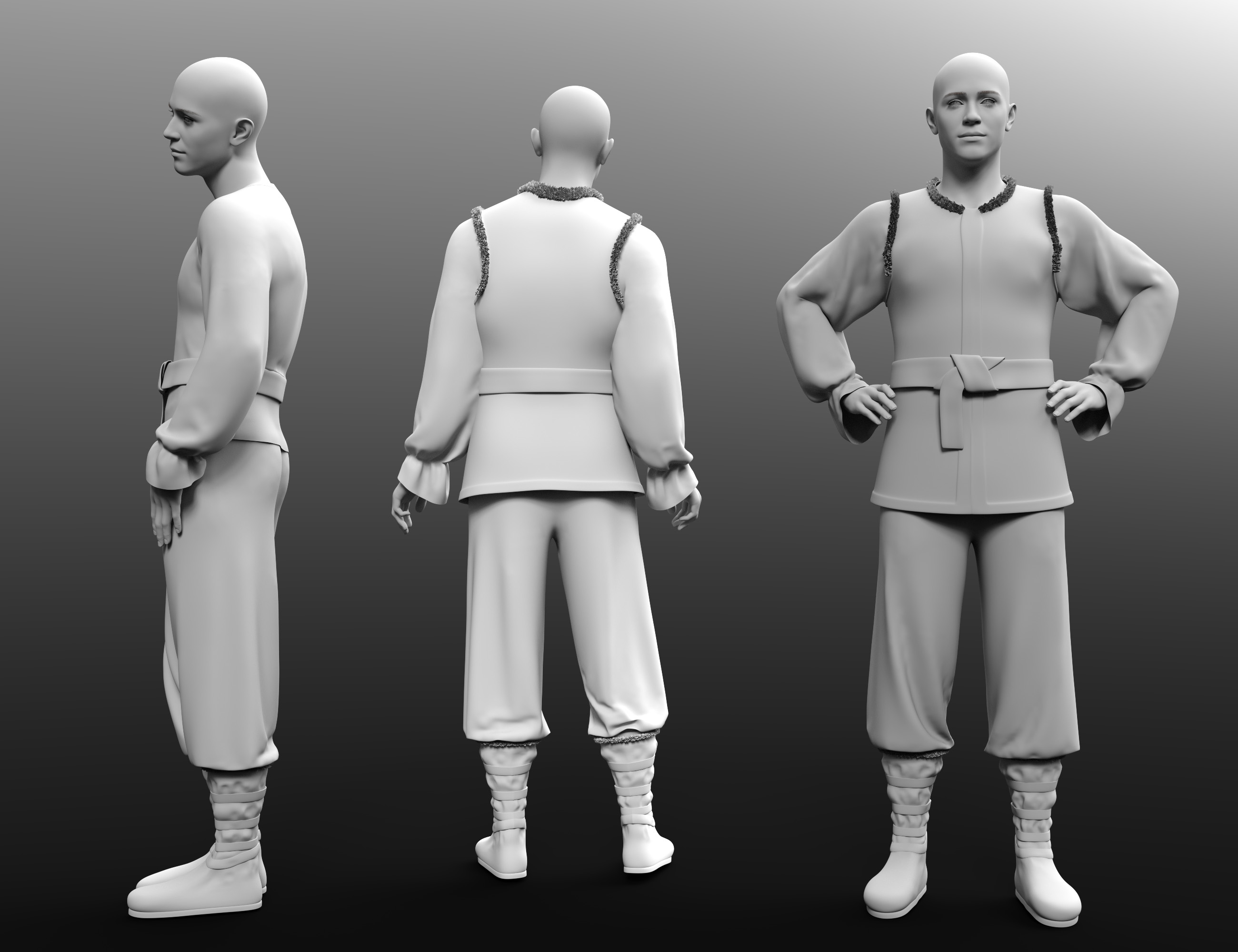 dForce Forest Walker Outfit for Genesis 9 | Daz 3D