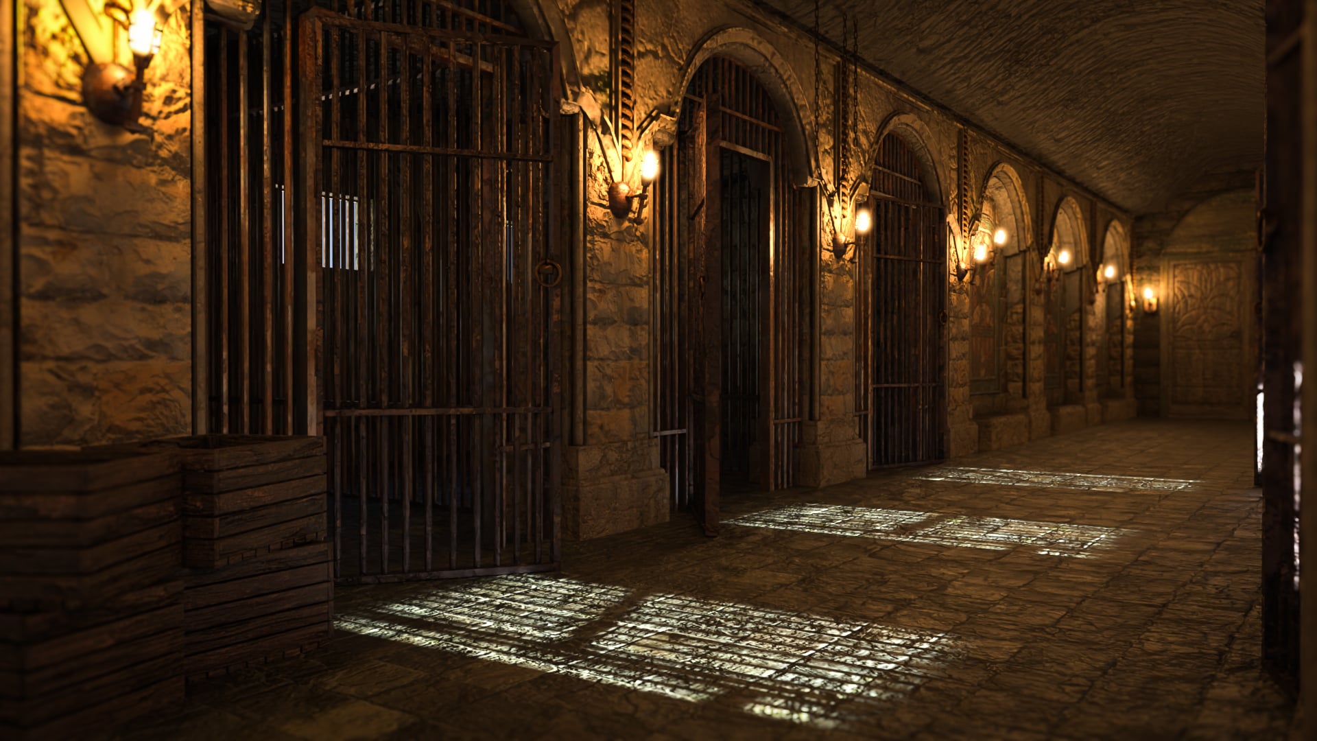 Castle Prison Cells | Daz 3D
