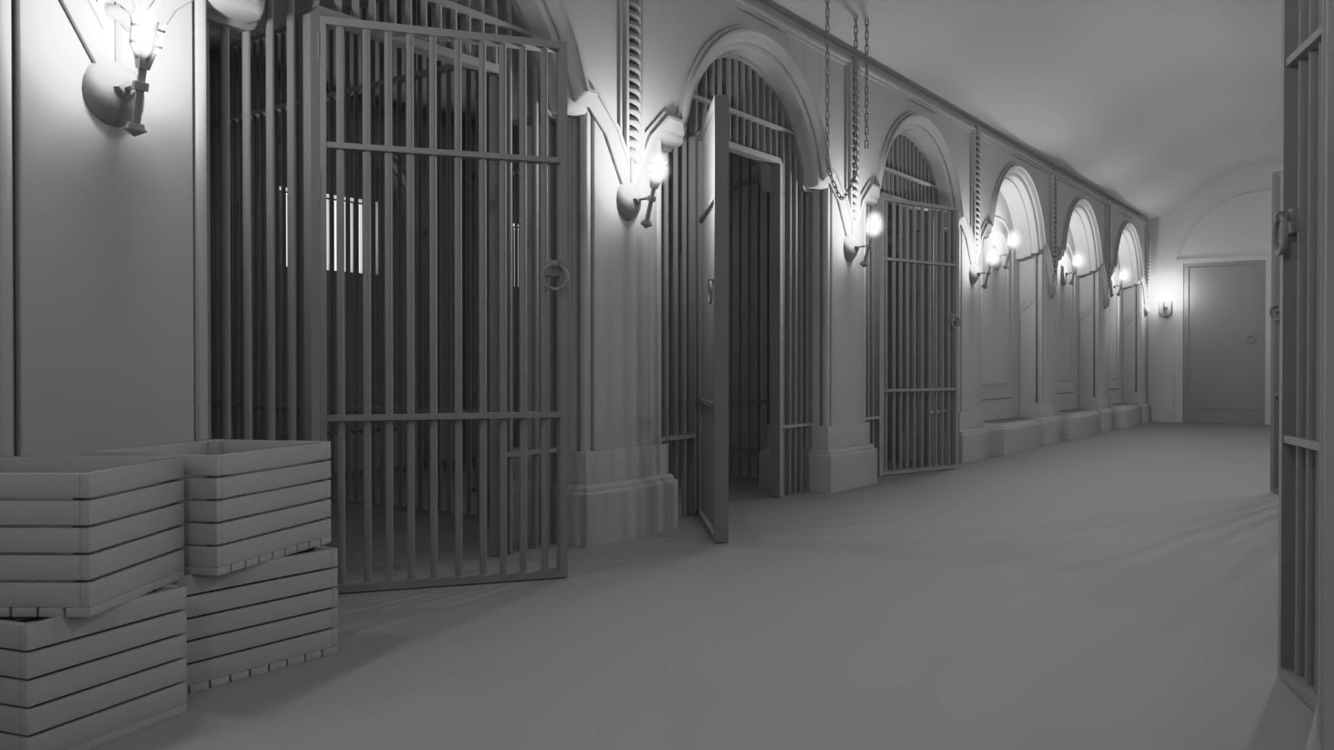 Castle Prison Cells | Daz 3D