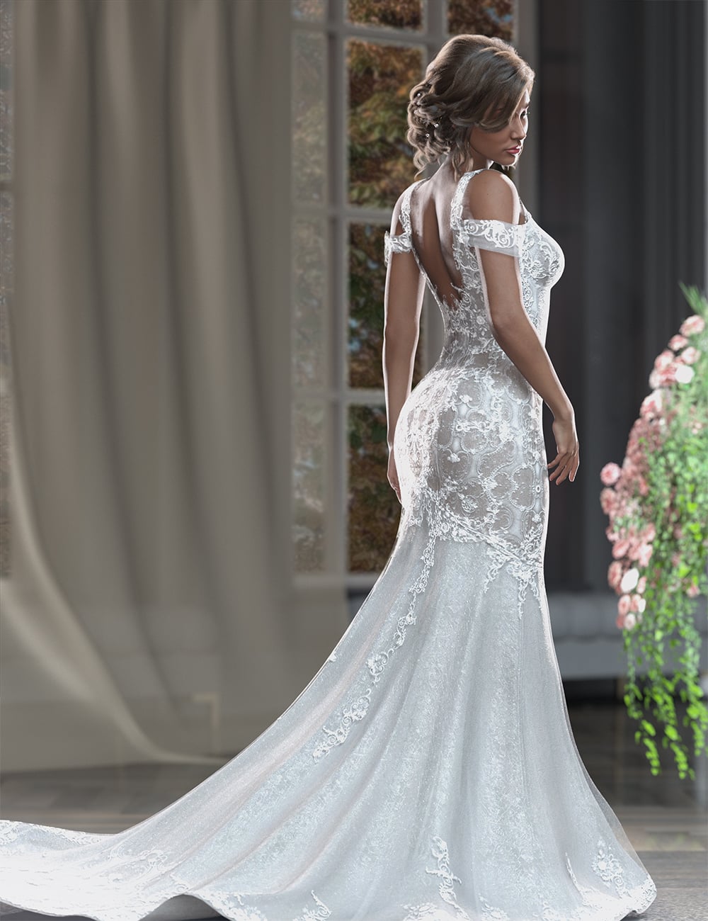 The Bride Poses for Brianna 9 | Daz 3D