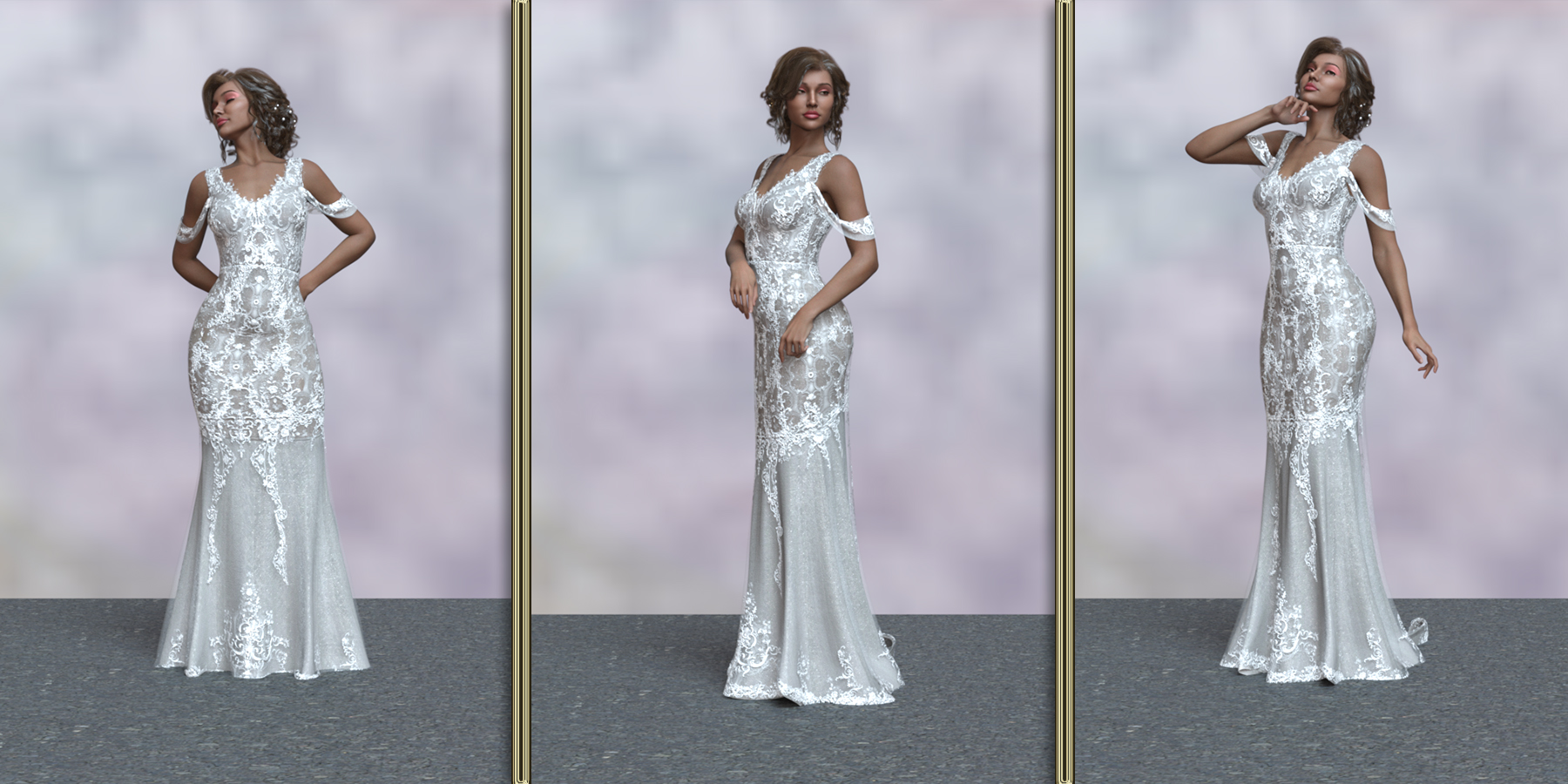 The Bride Poses for Brianna 9 | Daz 3D