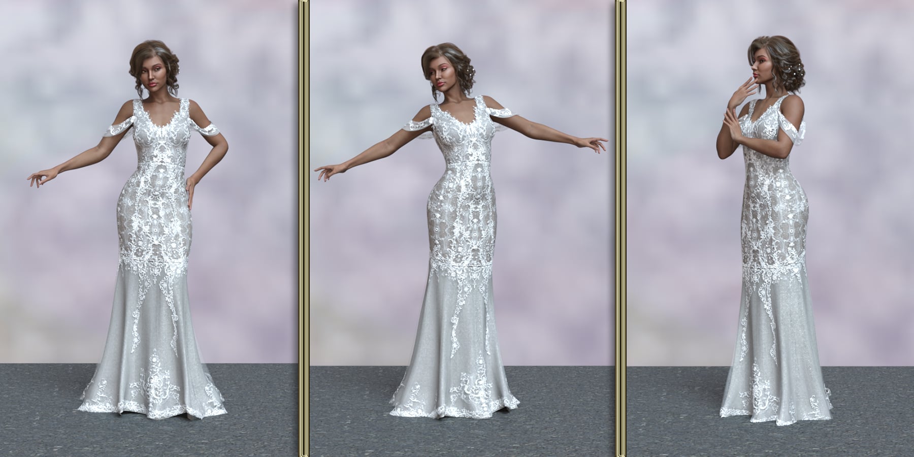 The Bride Poses for Brianna 9 | Daz 3D