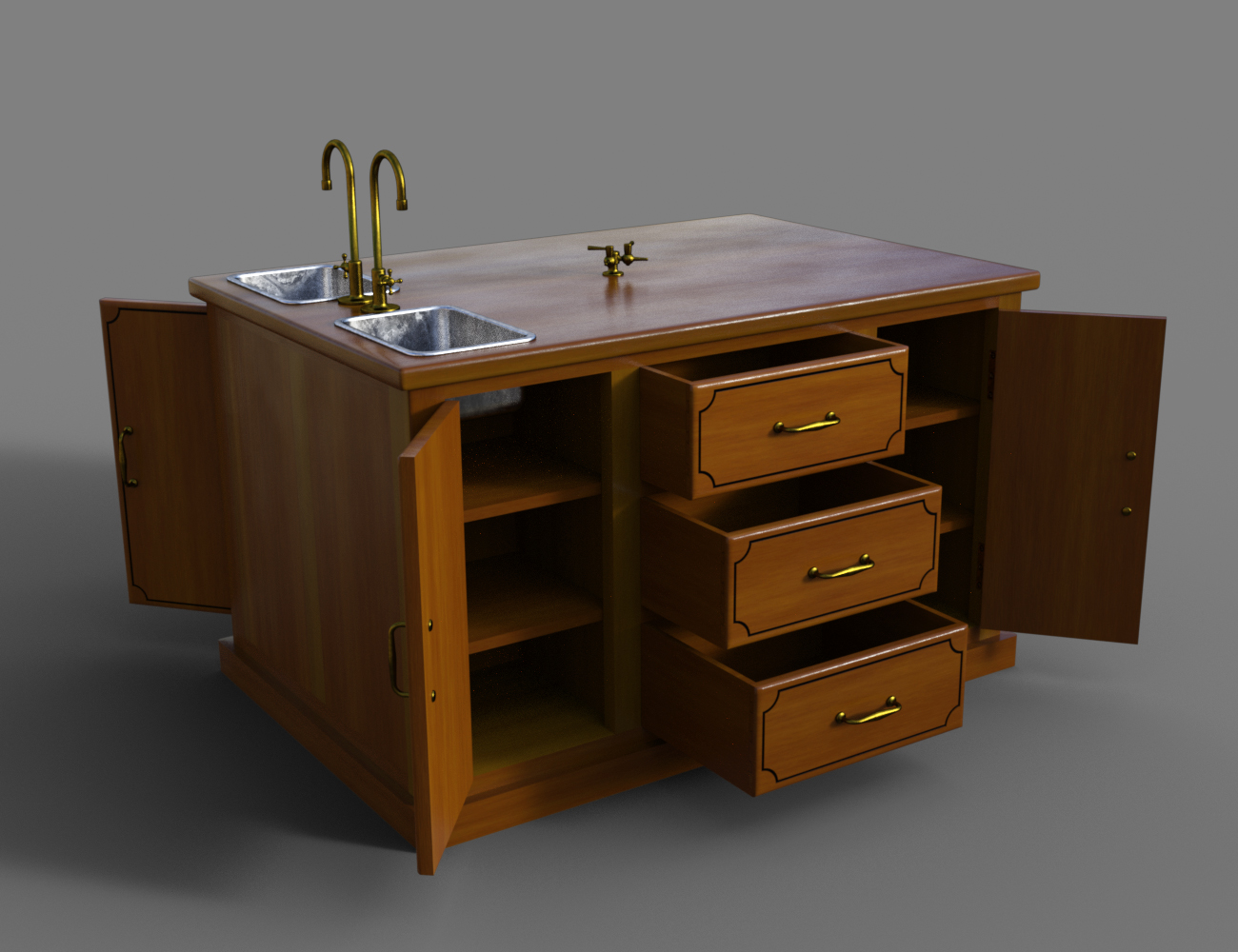 Victorian Chemistry Equipment | Daz 3D