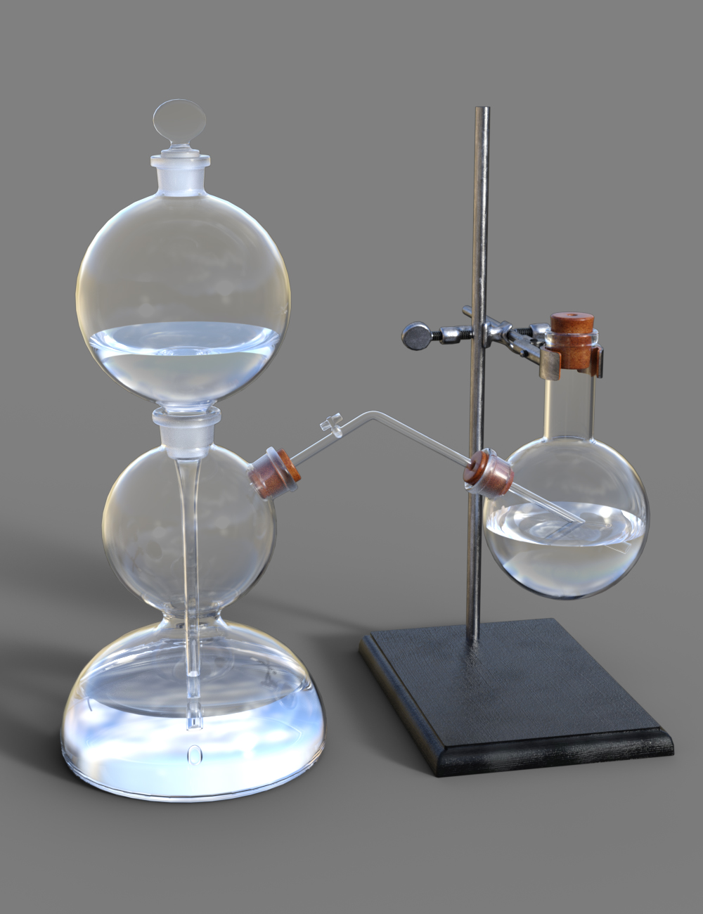 Victorian Chemistry Equipment | Daz 3D