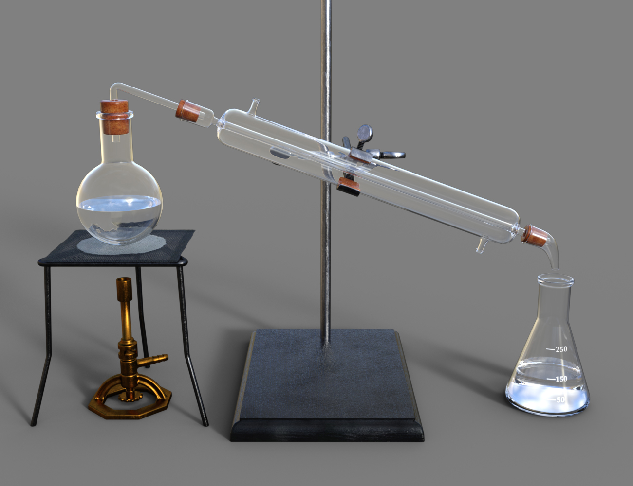 Victorian Chemistry Equipment | Daz 3D