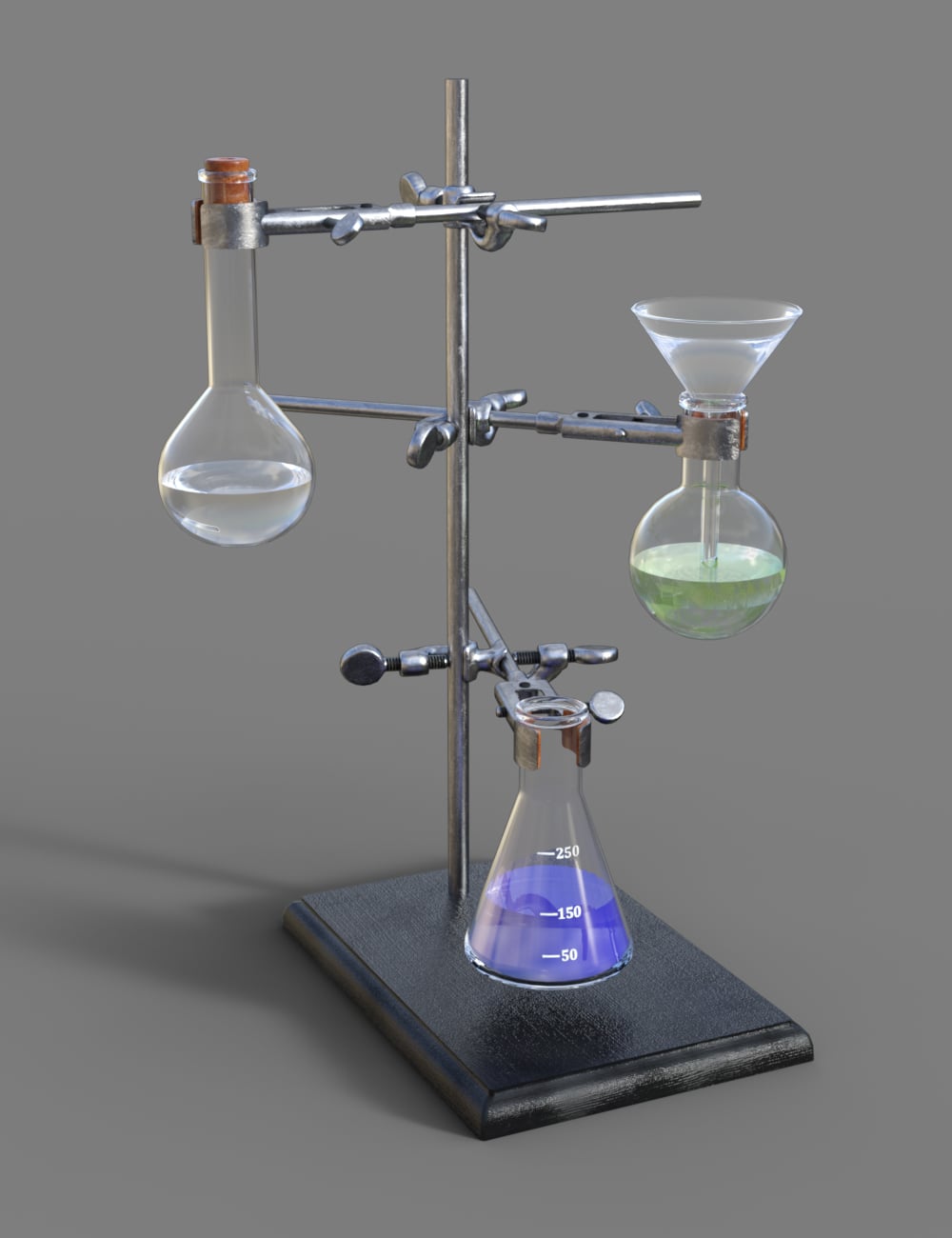 Victorian Chemistry Equipment | Daz 3D