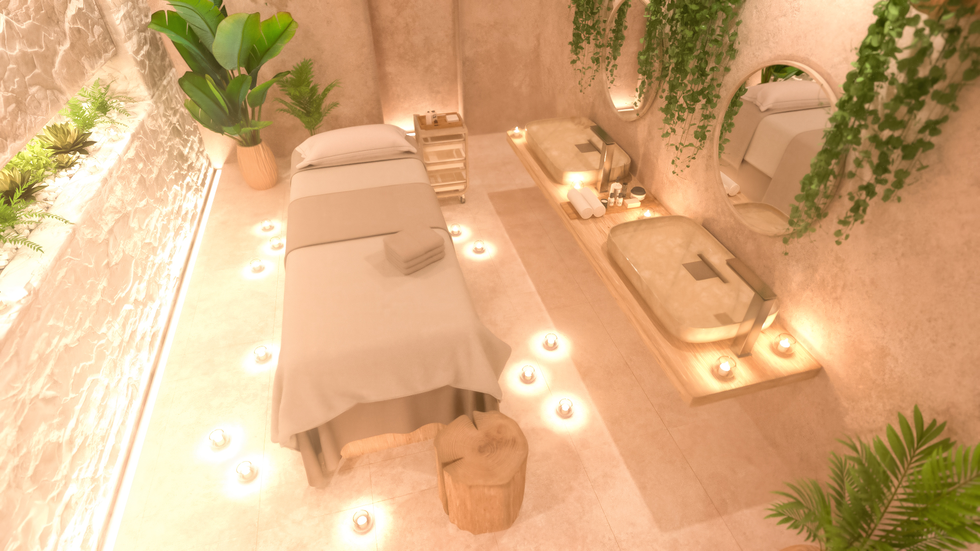 Polish Sauna Scene Bundle | Daz 3D
