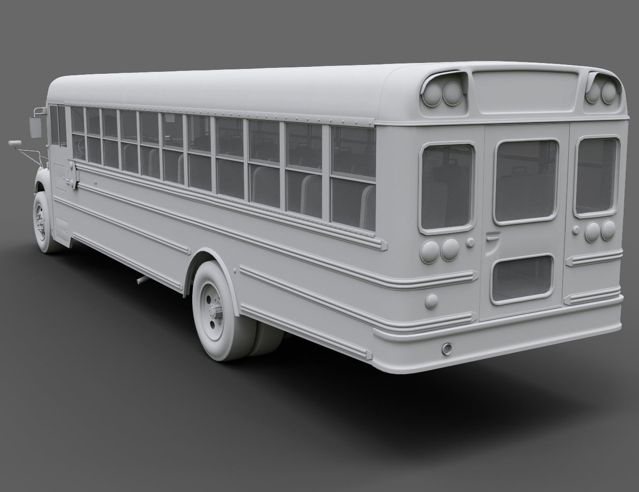 XI School Bus | Daz 3D