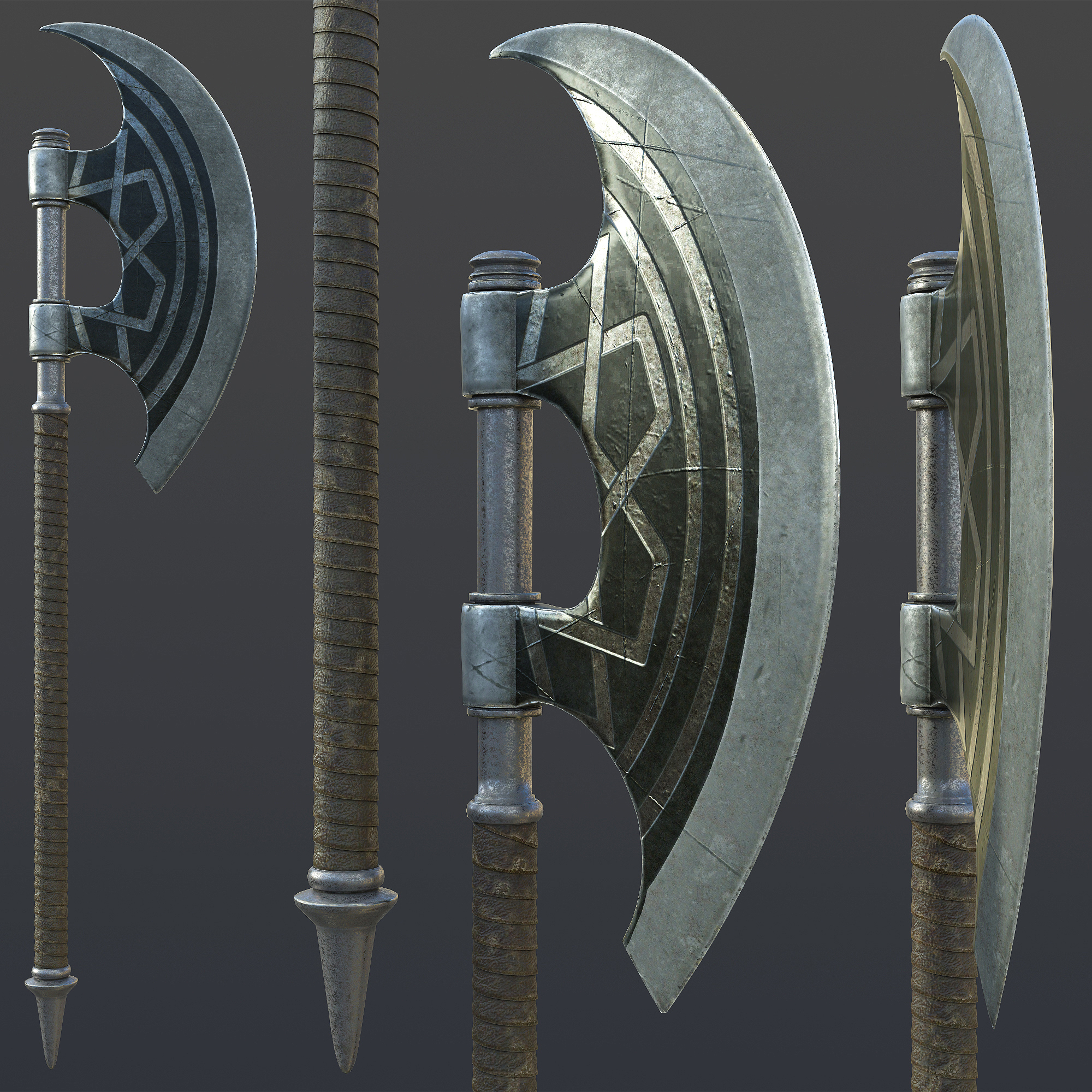 Fury Barbarian Weapons for Genesis 9 | Daz 3D