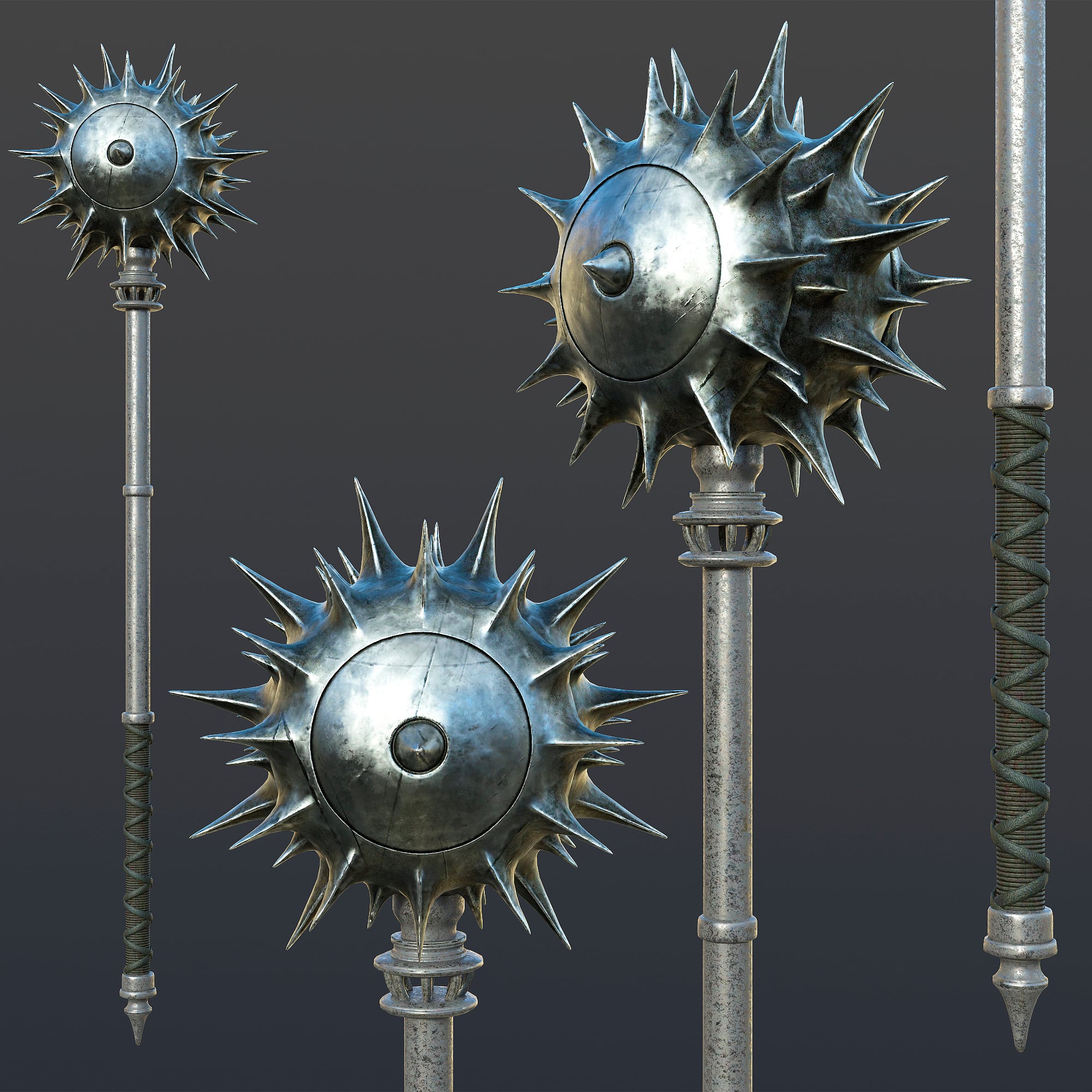 Fury Barbarian Weapons for Genesis 9 | Daz 3D