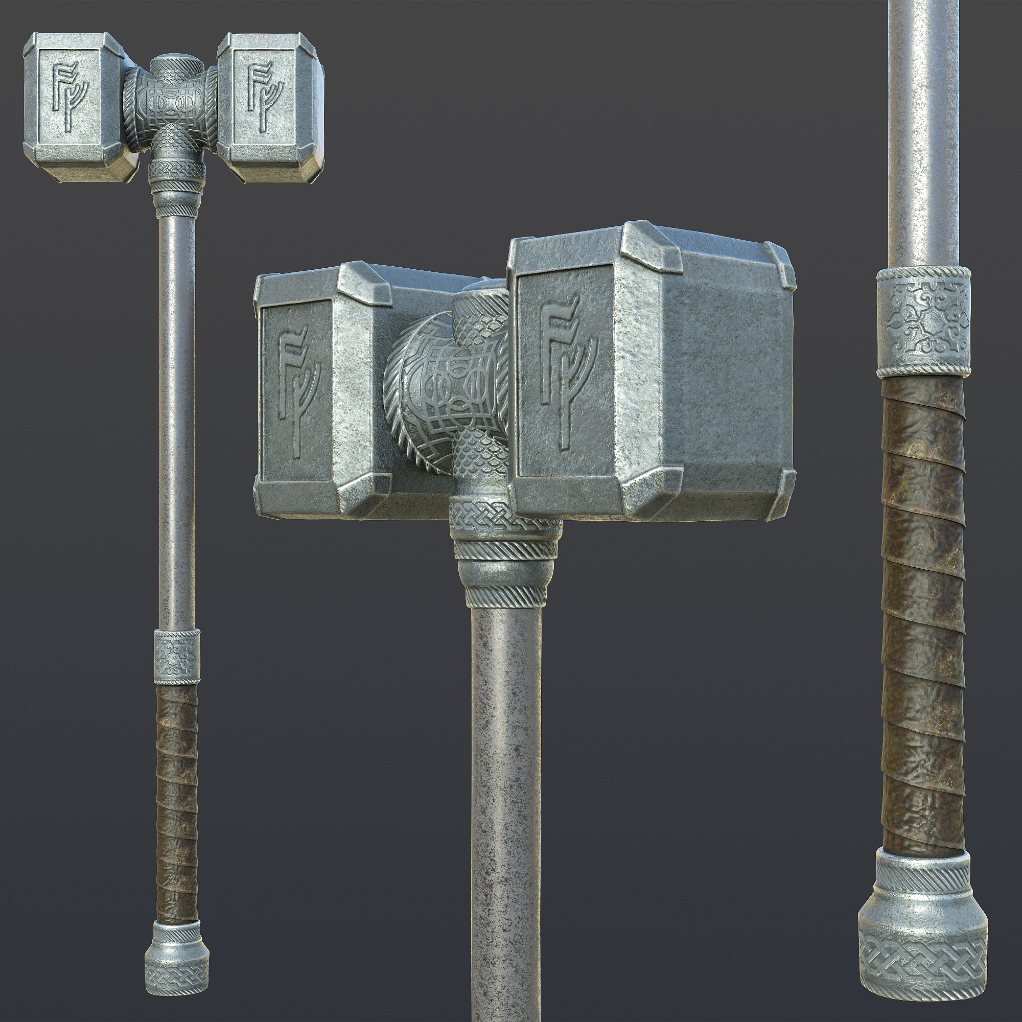 Fury Barbarian Weapons for Genesis 9 | Daz 3D