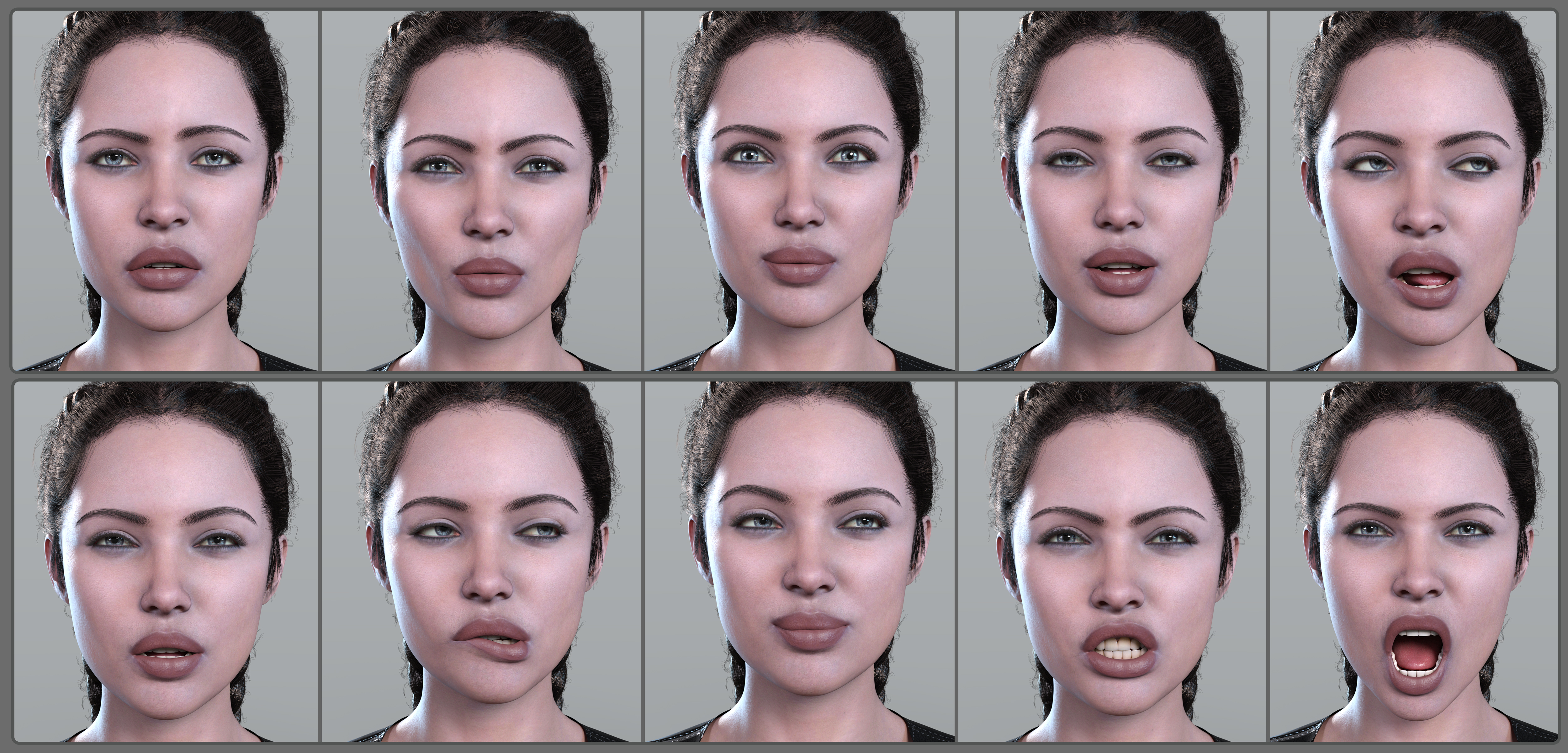 Z Animalistic Expressions for Genesis 9 | Daz 3D