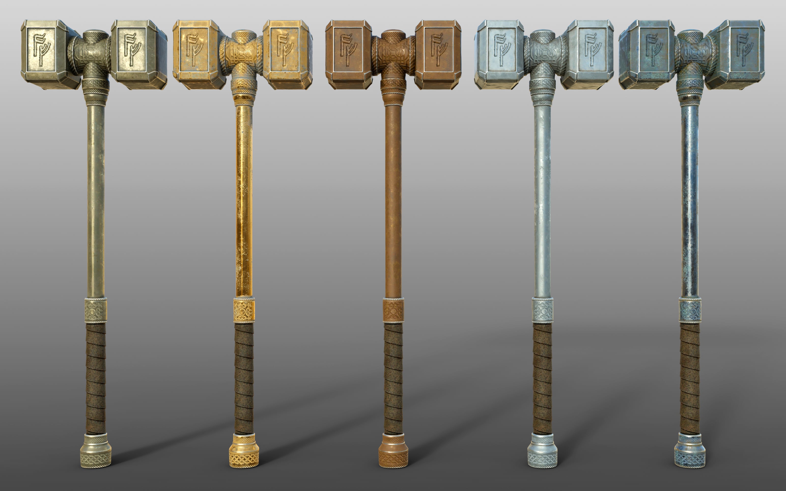 Fury Barbarian Weapon for Genesis 9 Texture Add-On | Daz 3D