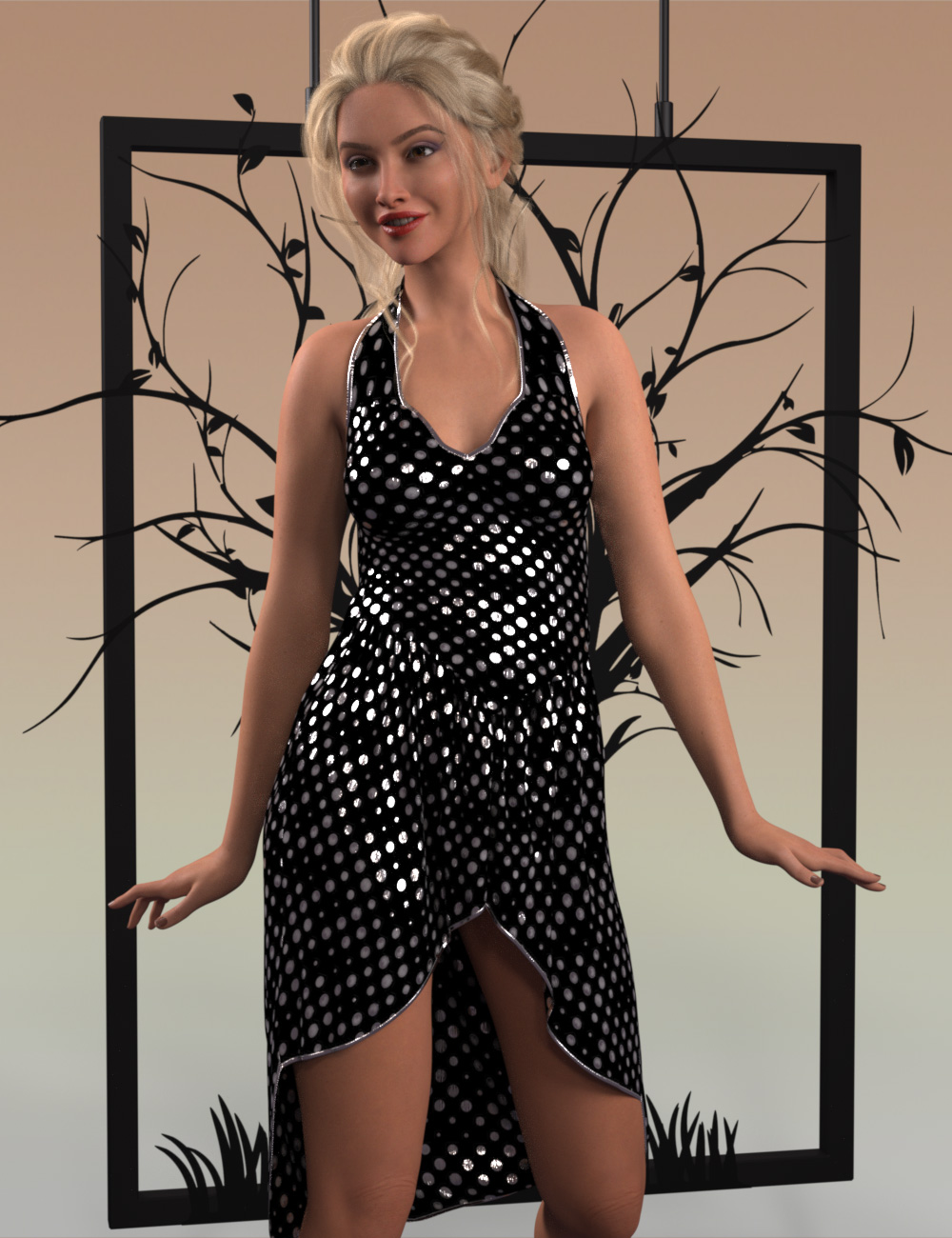 DNA Sandy - a dForce Sundress for Genesis 9 | Daz 3D