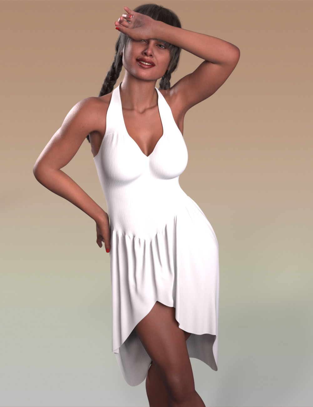 DNA Sandy - a dForce Sundress for Genesis 9 | Daz 3D