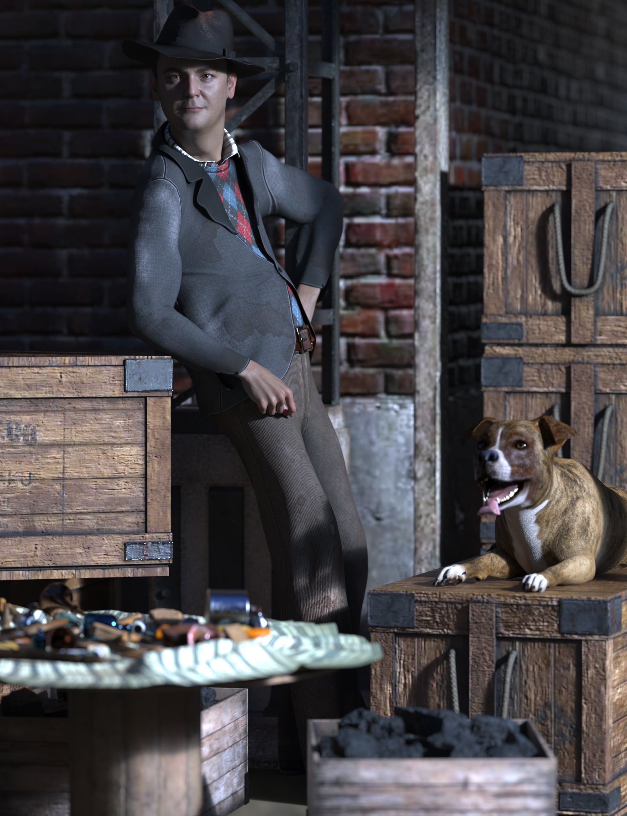 Phx Angus HD for Genesis 9 Masculine | Daz 3D