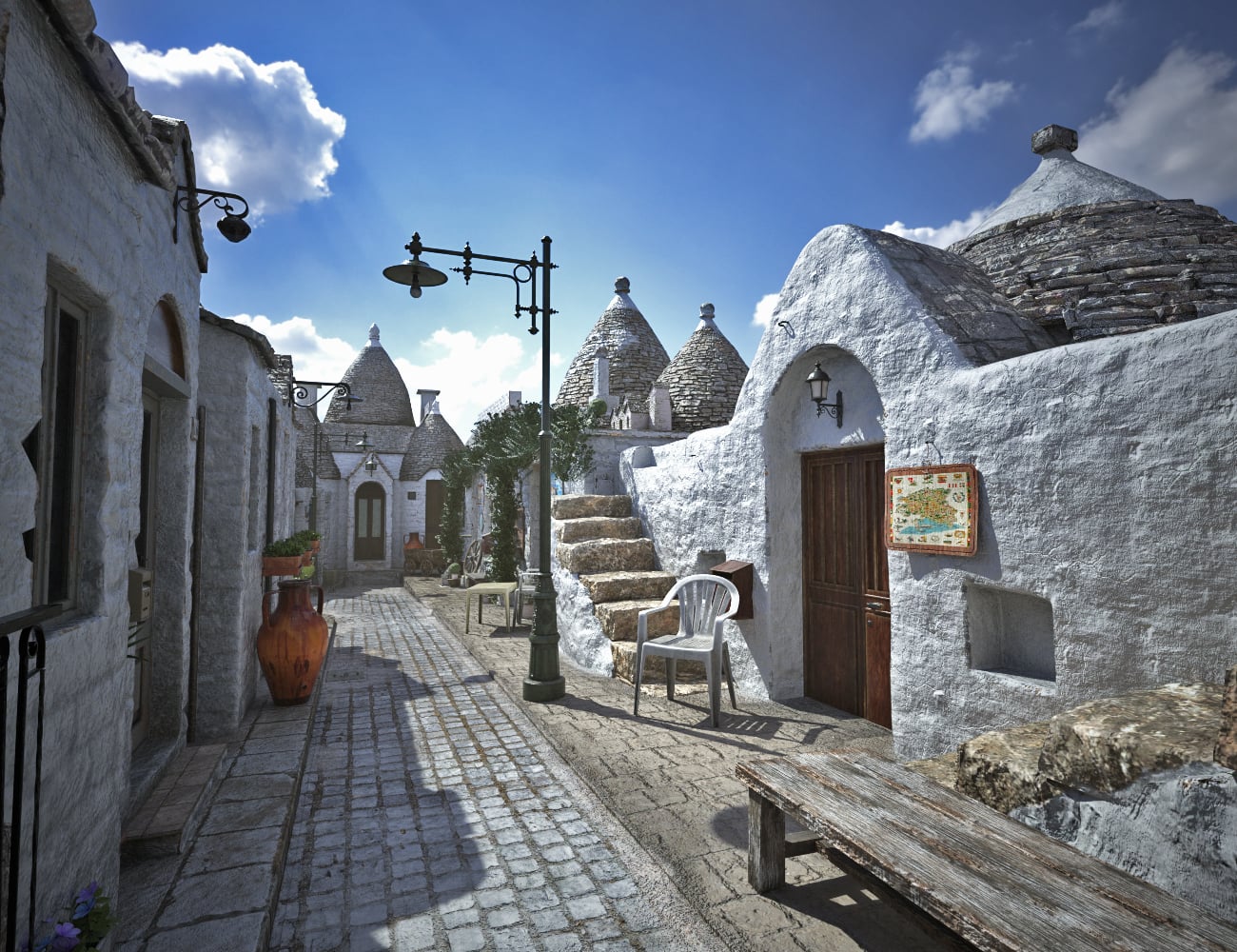 XI Town Of Italy | Daz 3D