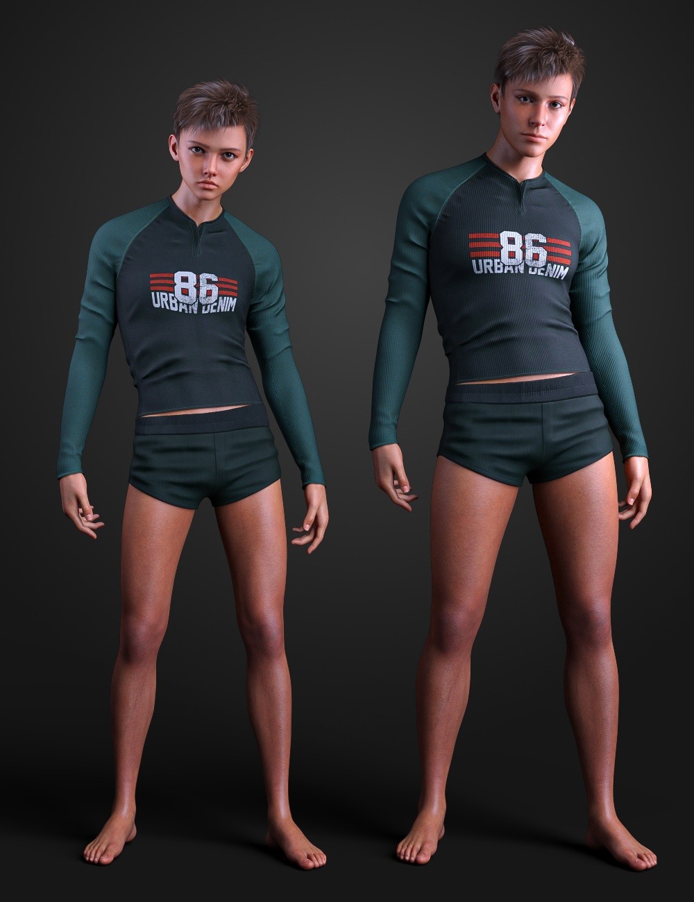 Asher for Genesis 9 | Daz 3D