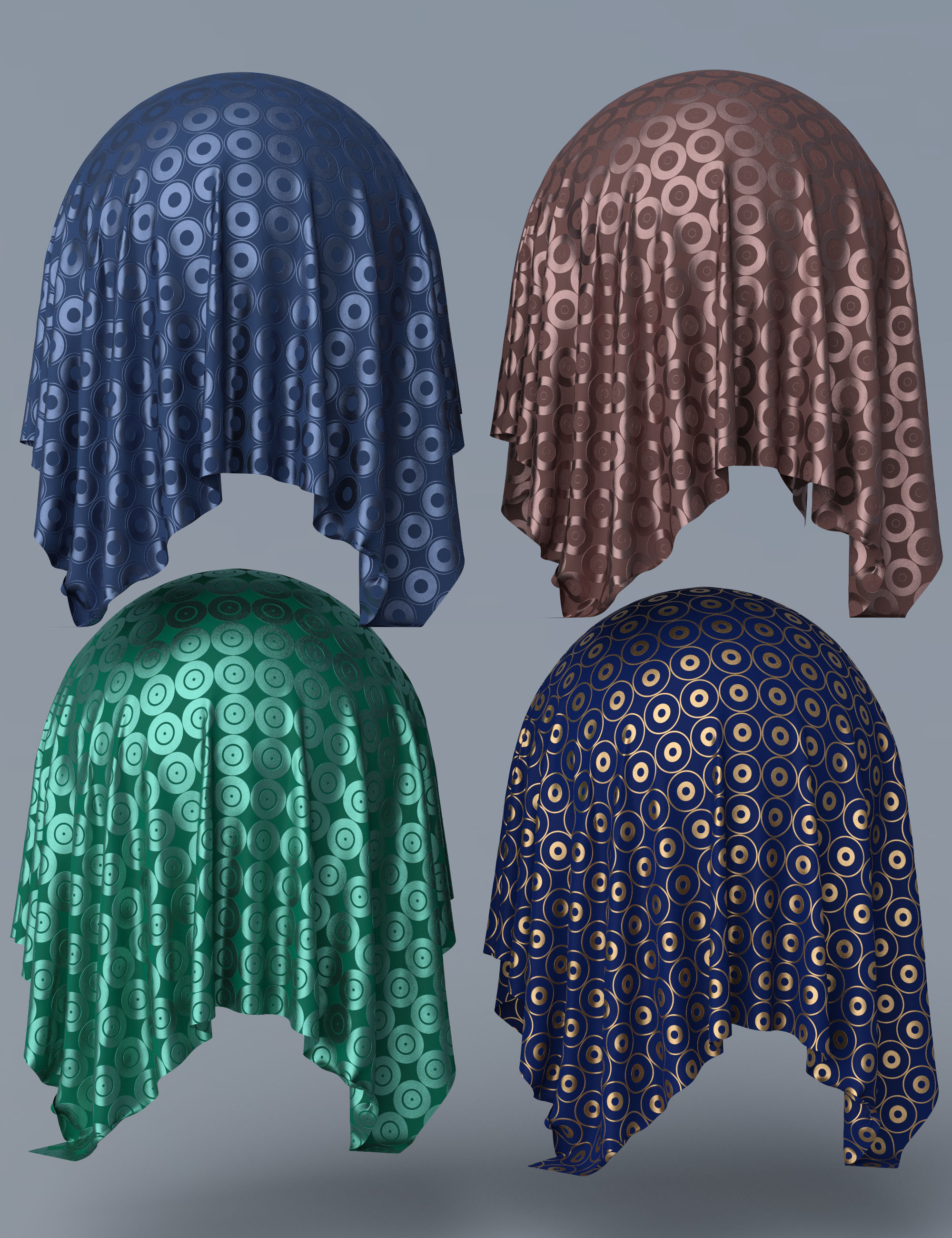 Double Ring Fabric Iray Shaders - MR | Daz 3D