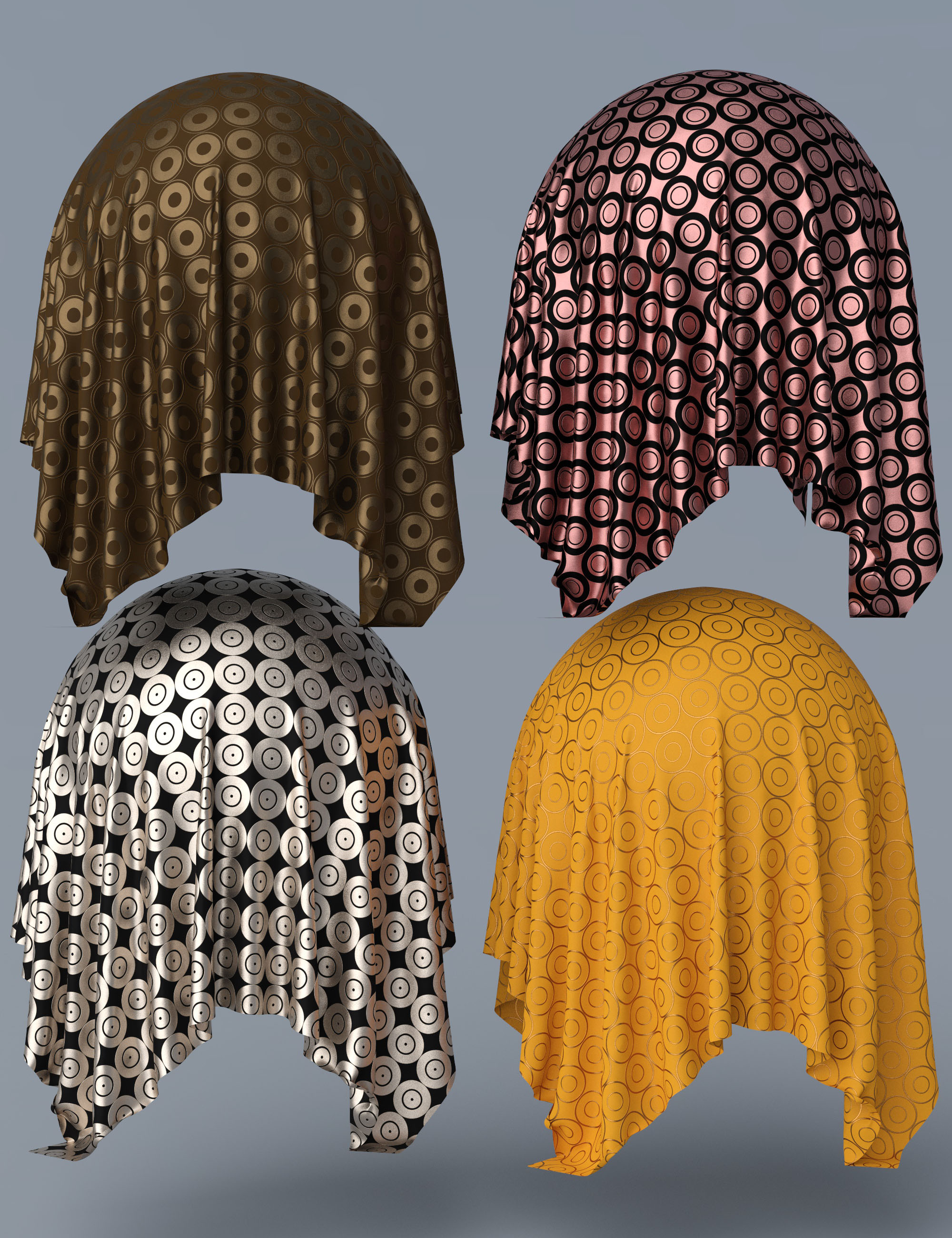 Double Ring Fabric Iray Shaders - MR | Daz 3D