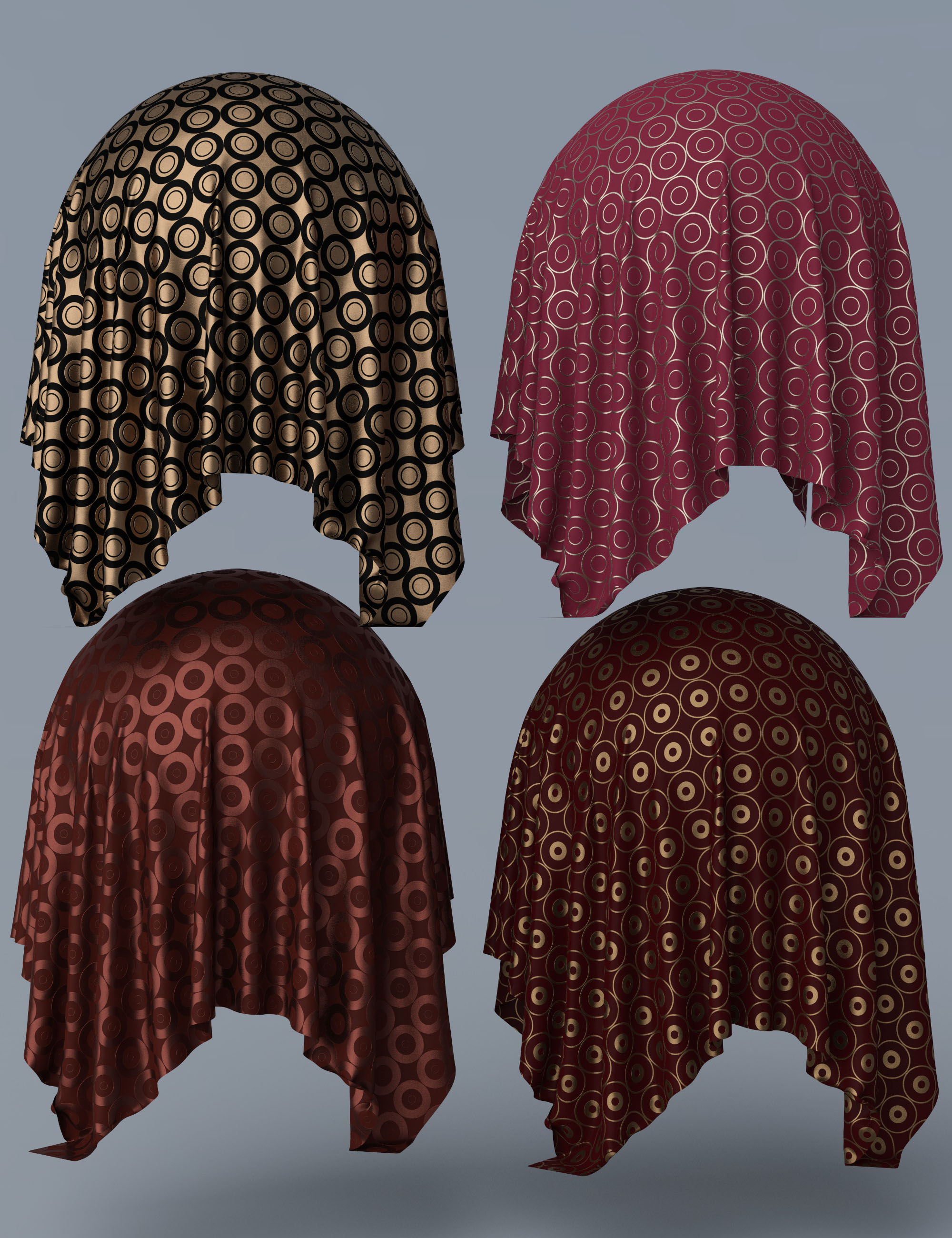 Double Ring Fabric Iray Shaders - MR | Daz 3D