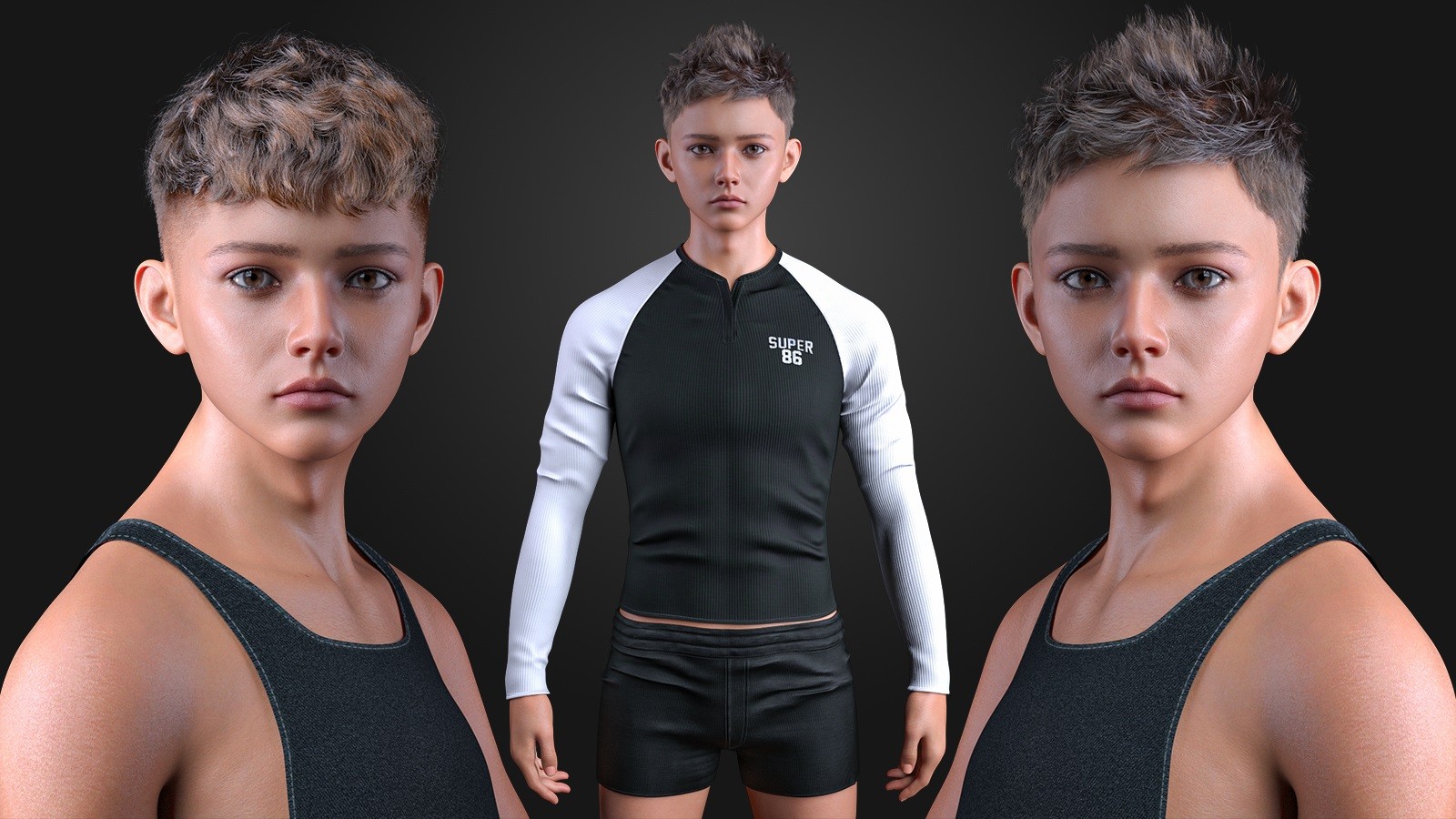 Roman for Genesis 9 | Daz 3D