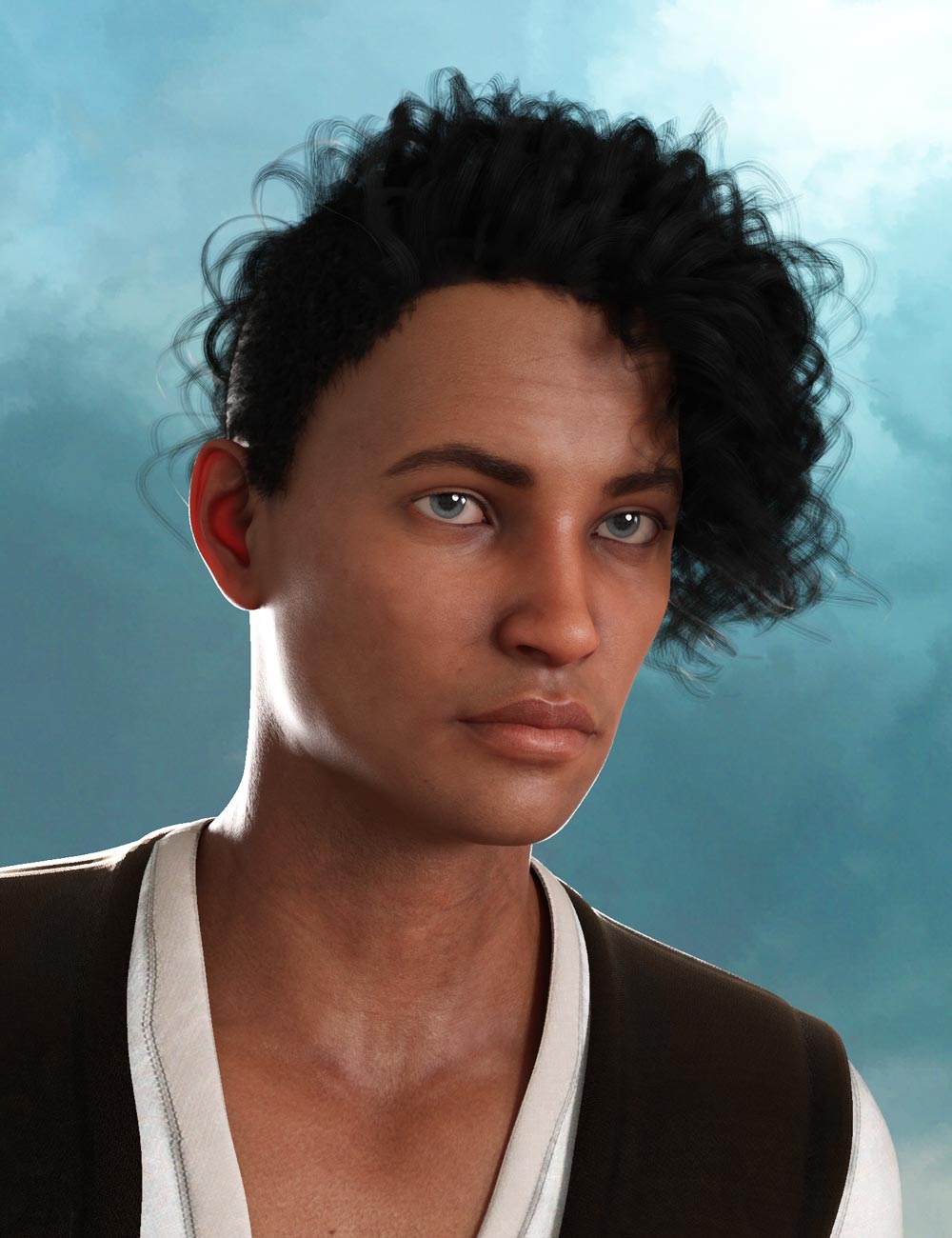 Rogue Hair For Genesis 9 and 8 | Daz 3D