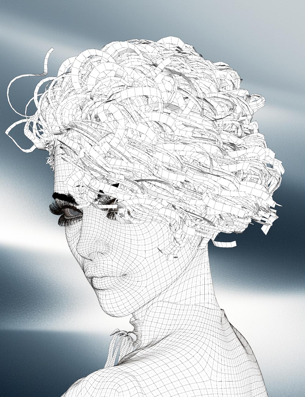 Rogue Hair For Genesis 9 and 8 | Daz 3D
