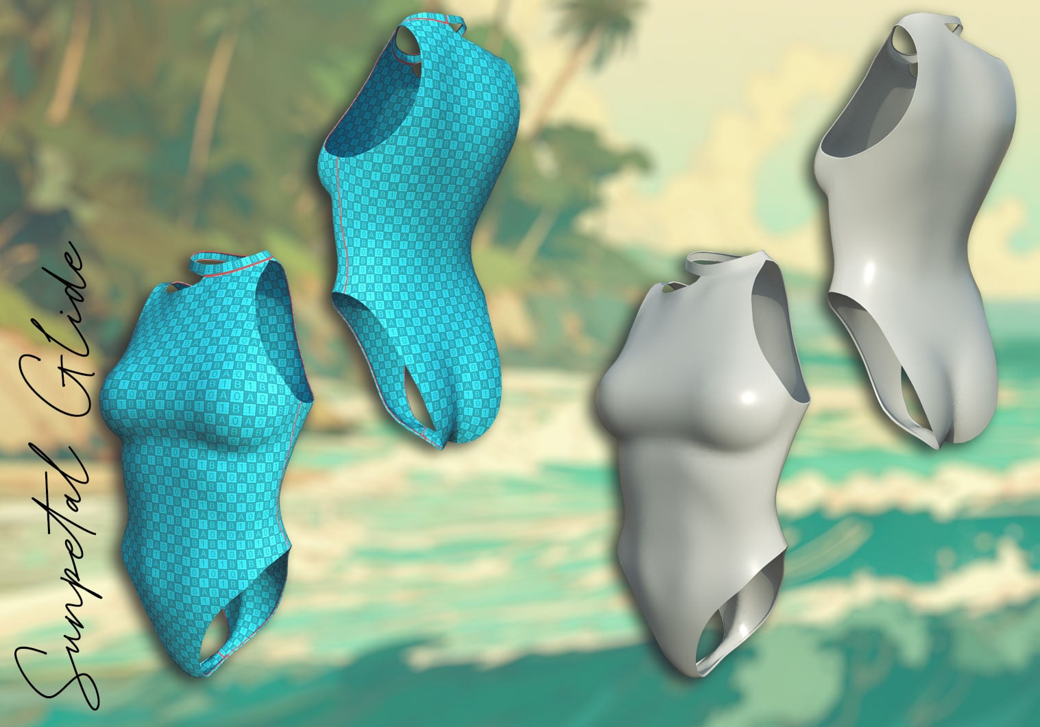Summer Of Surf Outfit – The Ultimate Collection | Daz 3D